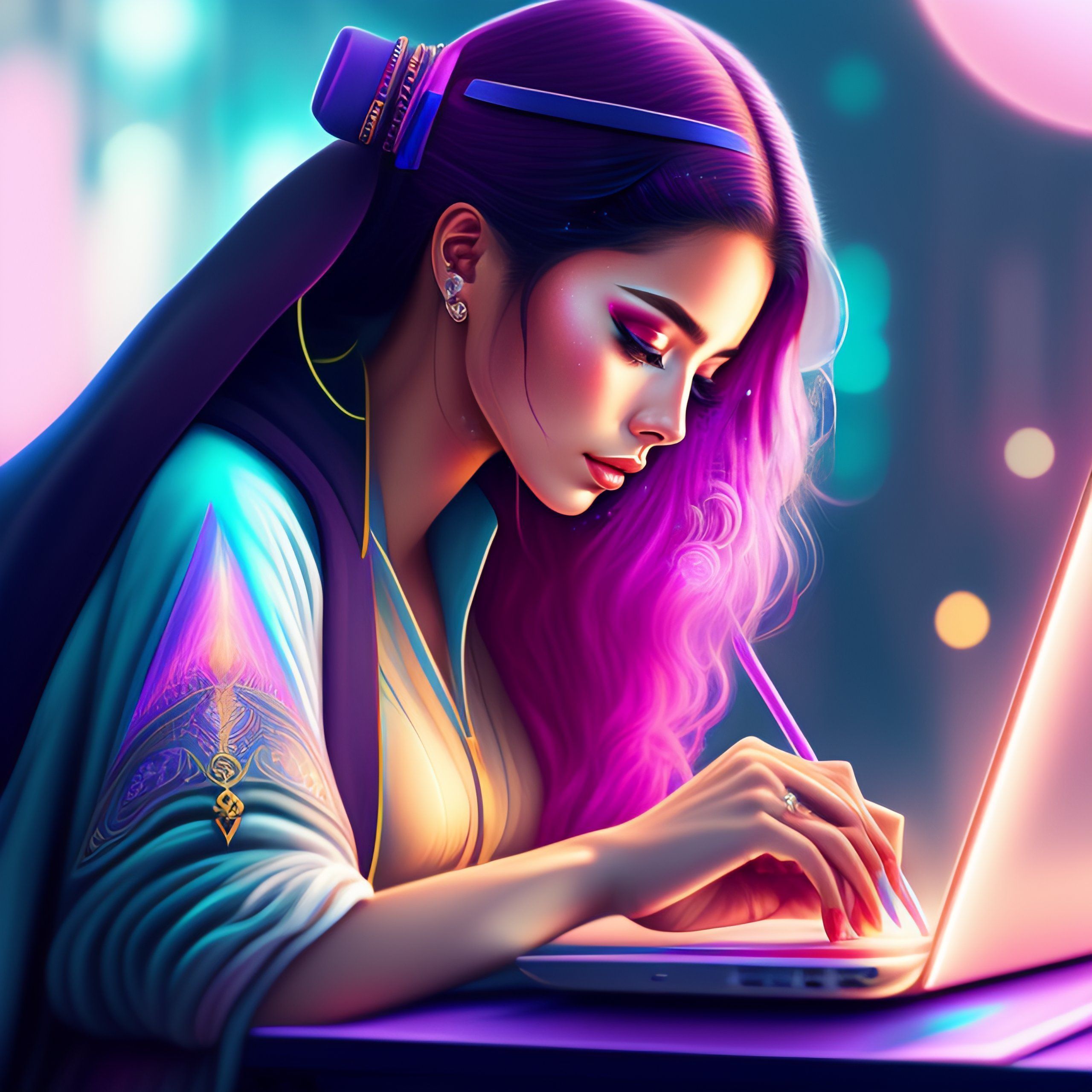 Coder Girl Wallpapers - Top Free Coder Girl Backgrounds - WallpaperAccess