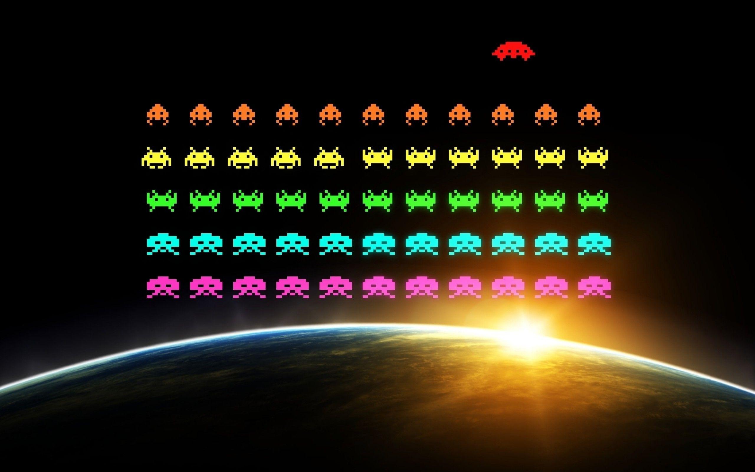 Space Invaders Wallpapers - Top Free Space Invaders Backgrounds ...