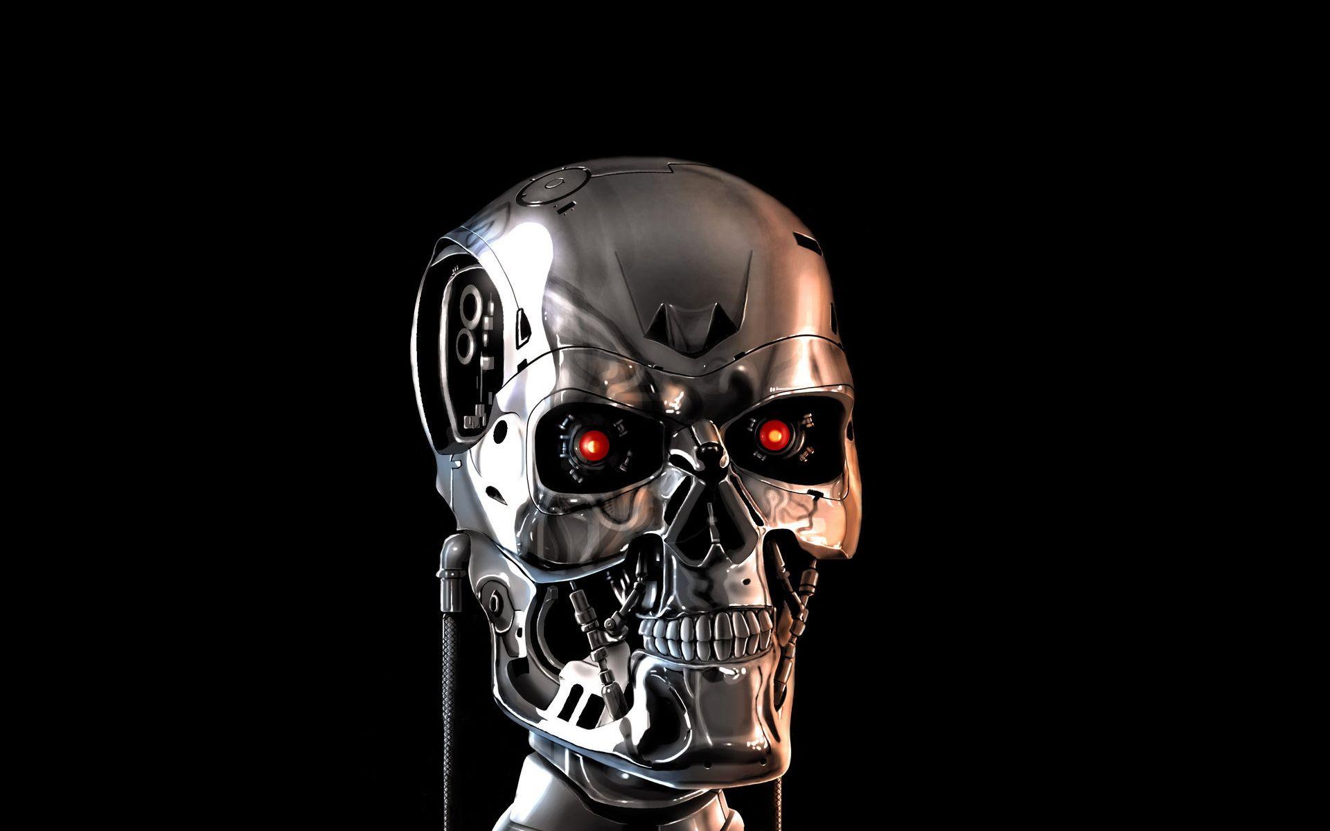Terminator Skull Wallpapers - Top Free Terminator Skull Backgrounds ...