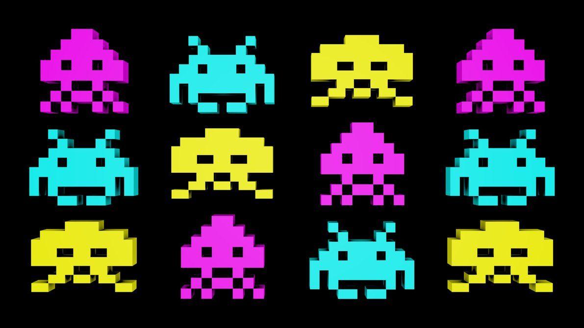 Space Invaders Wallpapers - Top Free Space Invaders Backgrounds ...