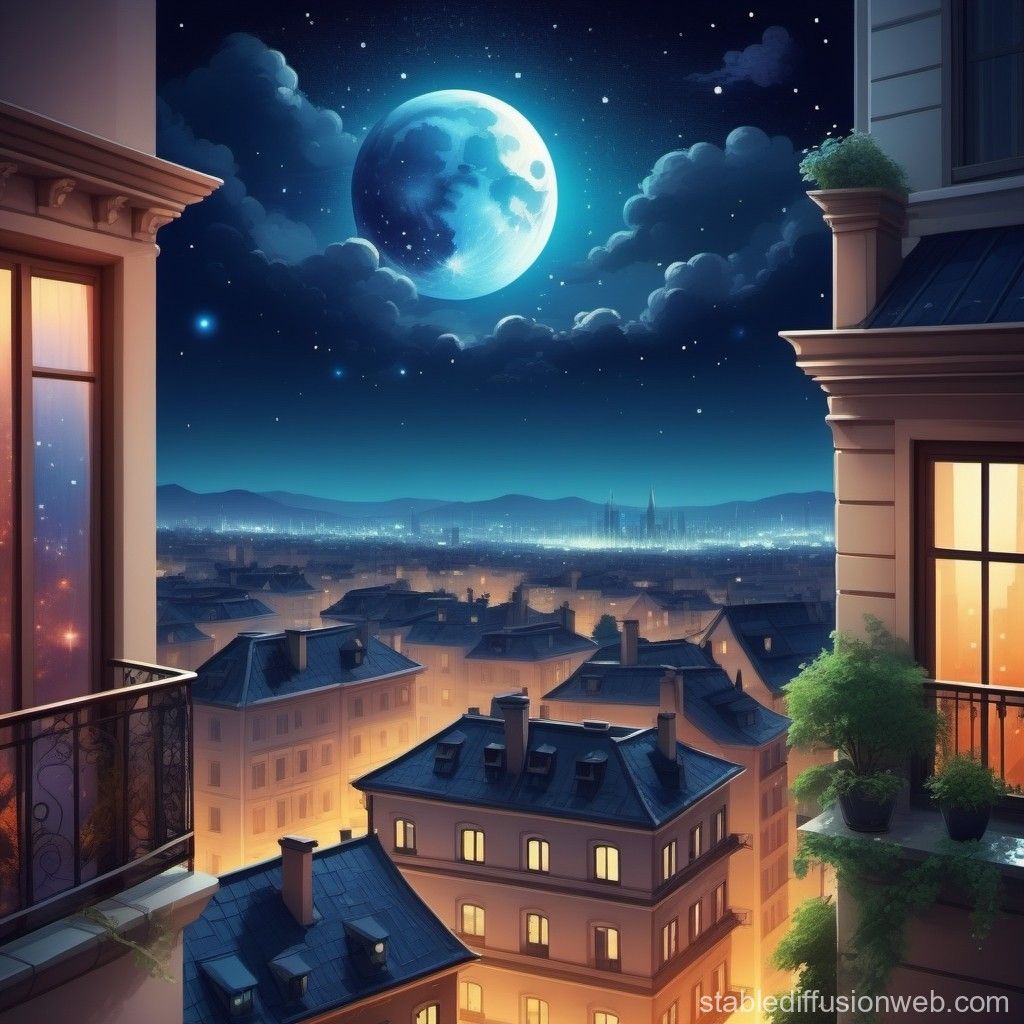 Night Balcony Wallpapers - Top Free Night Balcony Backgrounds ...