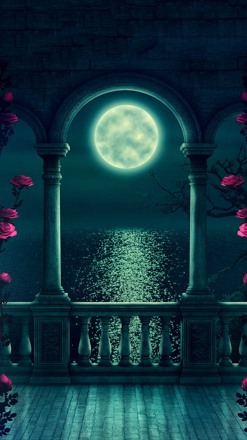 Night Balcony Wallpapers - Top Free Night Balcony Backgrounds ...