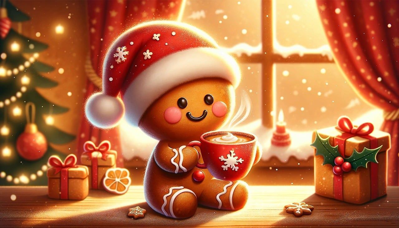 Christmas Gingerbread Man Wallpapers - Top Free Christmas Gingerbread ...