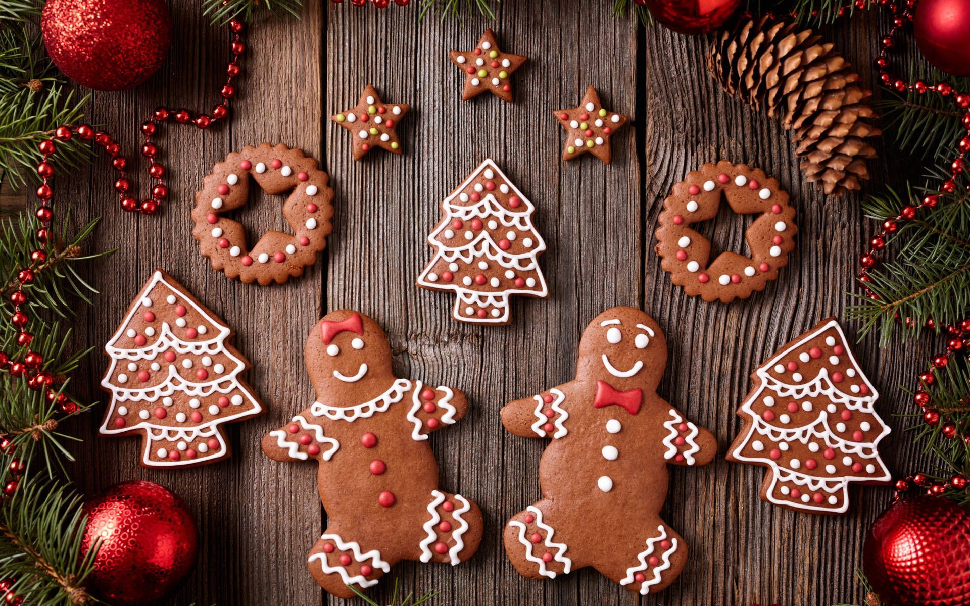 Christmas Gingerbread Man Wallpapers - Top Free Christmas Gingerbread ...