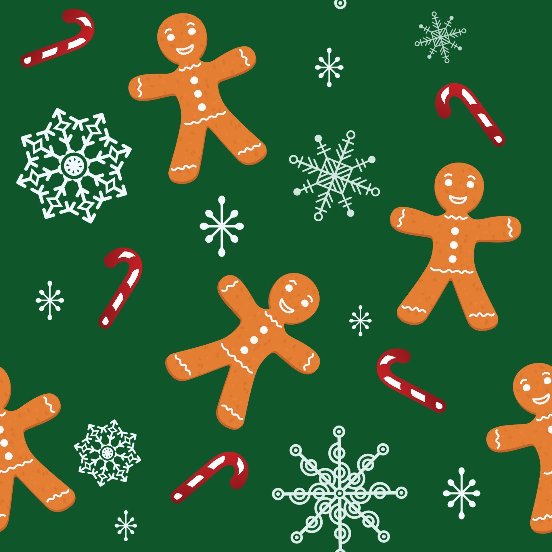 Christmas Gingerbread Man Wallpapers - Top Free Christmas Gingerbread Man Backgrounds ...