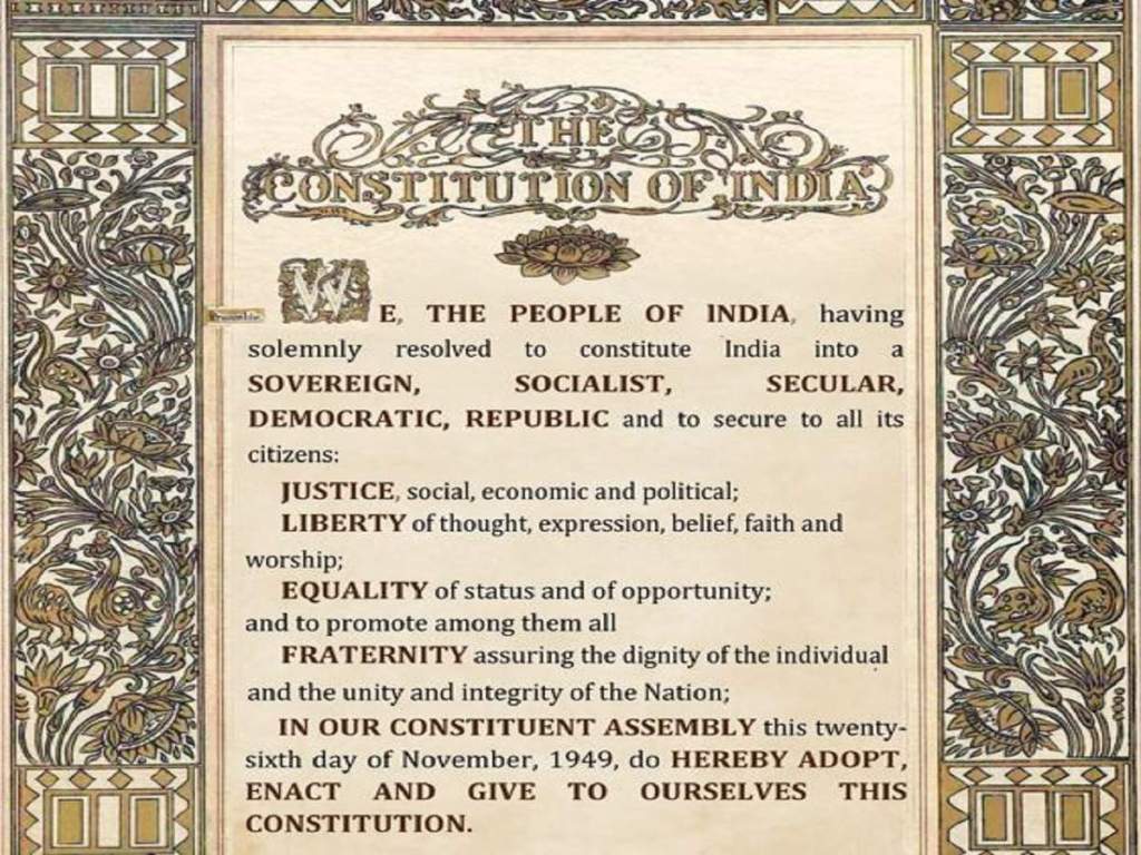 Preamble of Indian Constitution Wallpapers - Top Free Preamble of ...