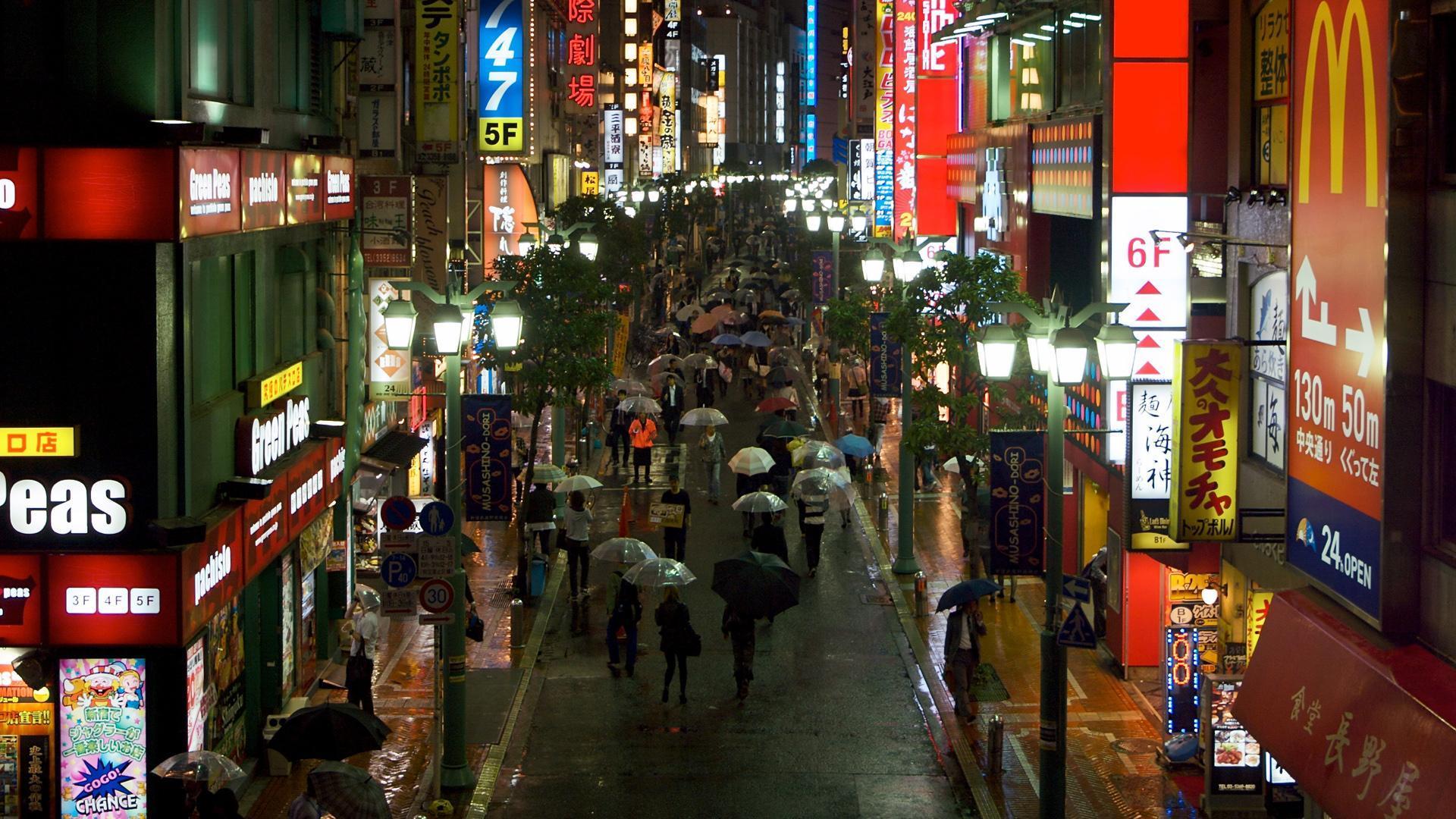 Japanese Rain Street Wallpapers - Top Free Japanese Rain Street ...