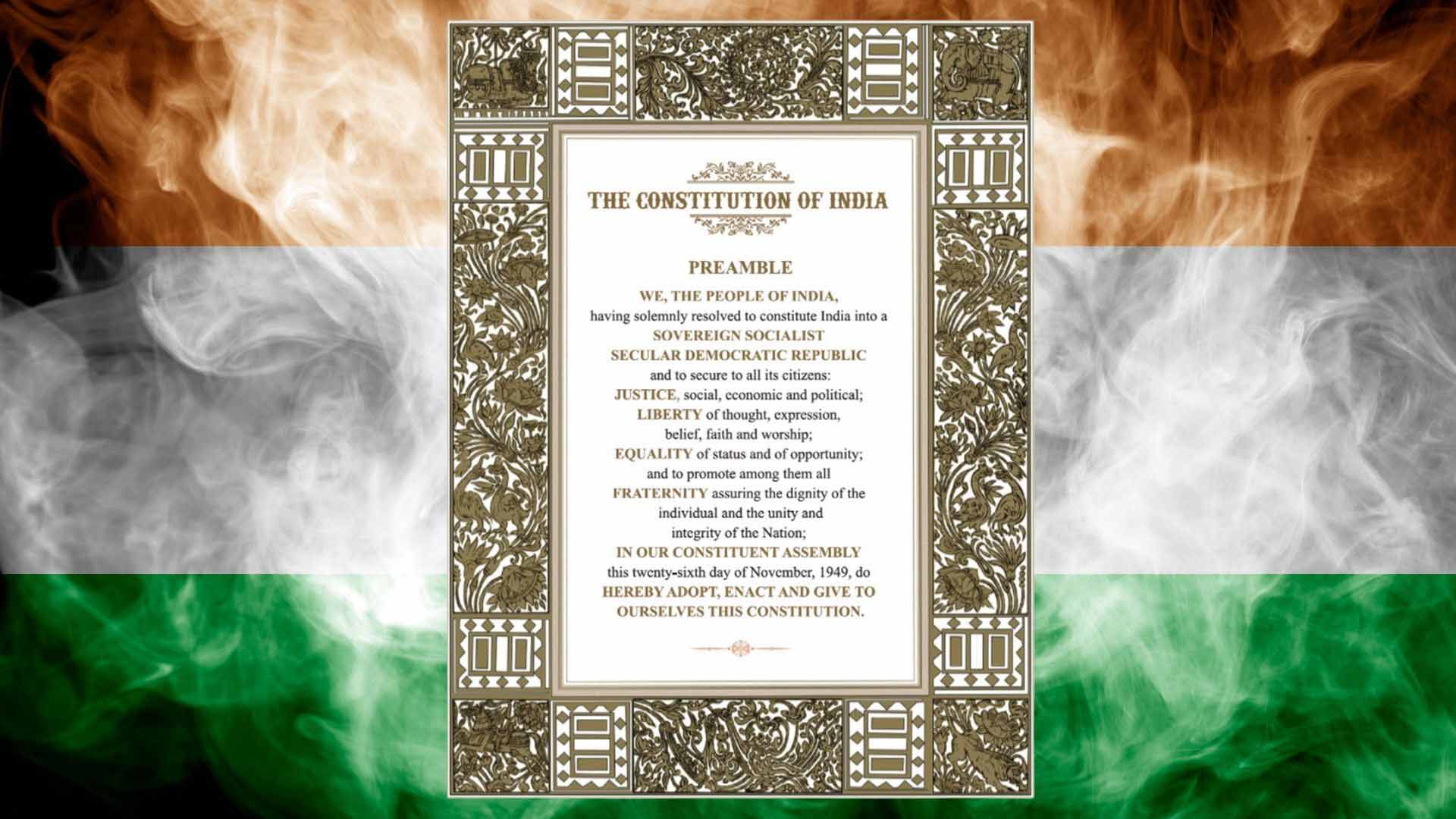 Preamble of Indian Constitution Wallpapers - Top Free Preamble of ...
