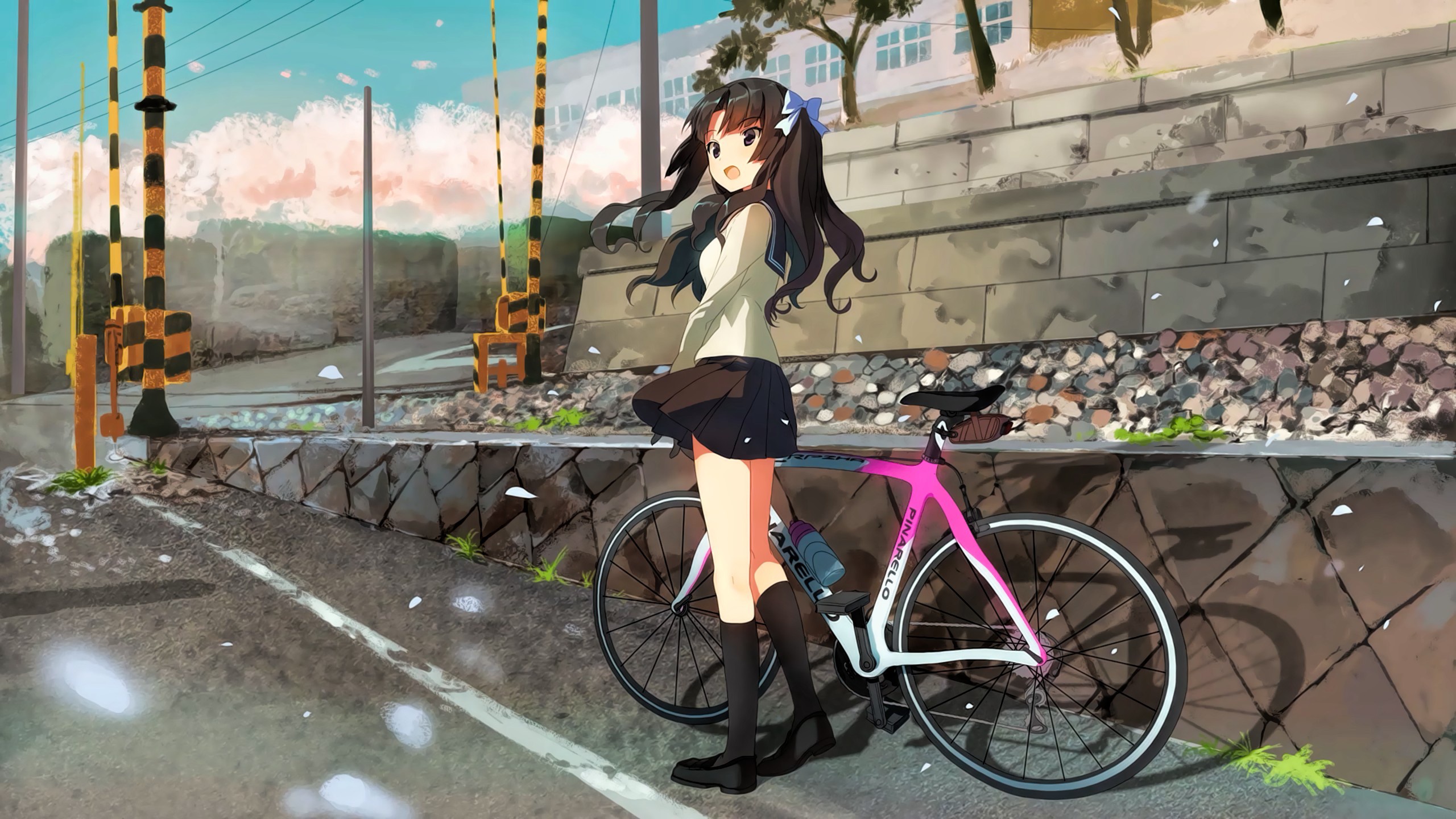 Anime Bicycle Wallpapers - Top Free Anime Bicycle Backgrounds ...