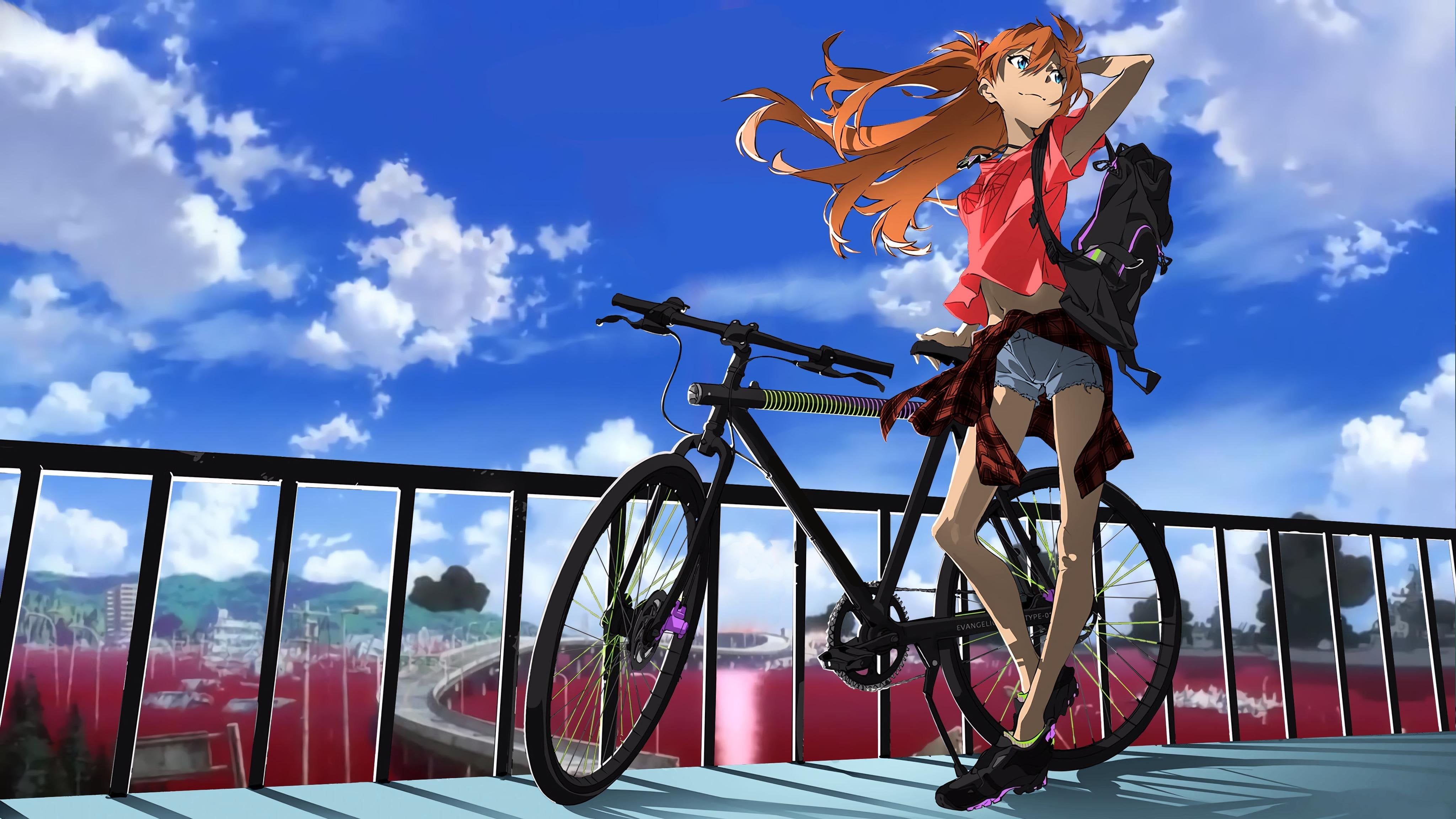 Anime Bicycle Wallpapers - Top Free Anime Bicycle Backgrounds ...