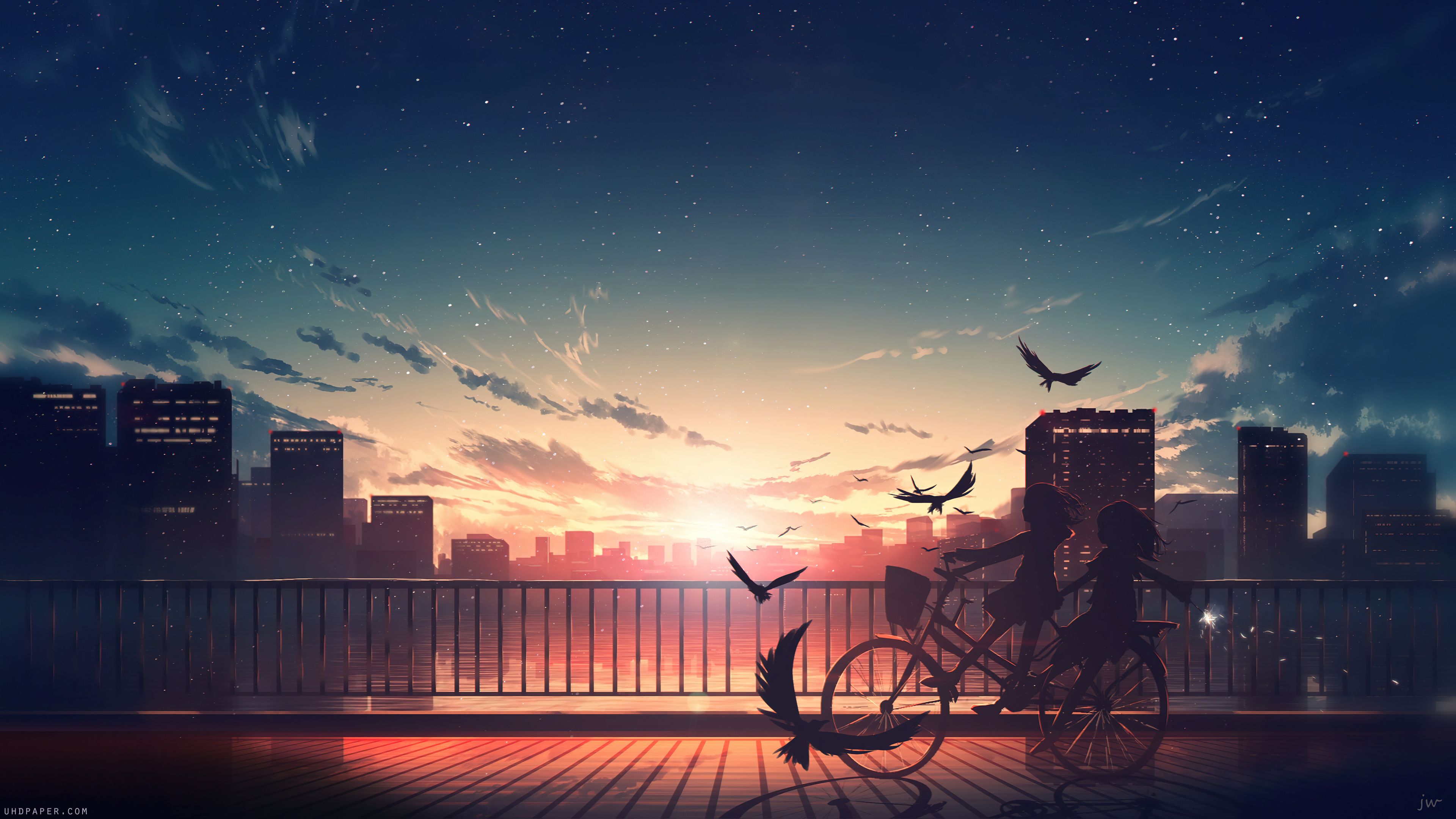 Anime Bicycle Wallpapers - Top Free Anime Bicycle Backgrounds ...