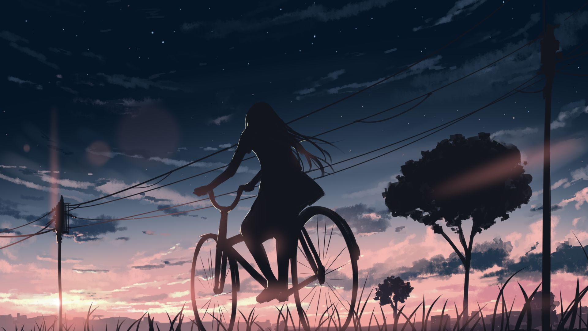 Anime Bicycle Wallpapers - Top Free Anime Bicycle Backgrounds ...