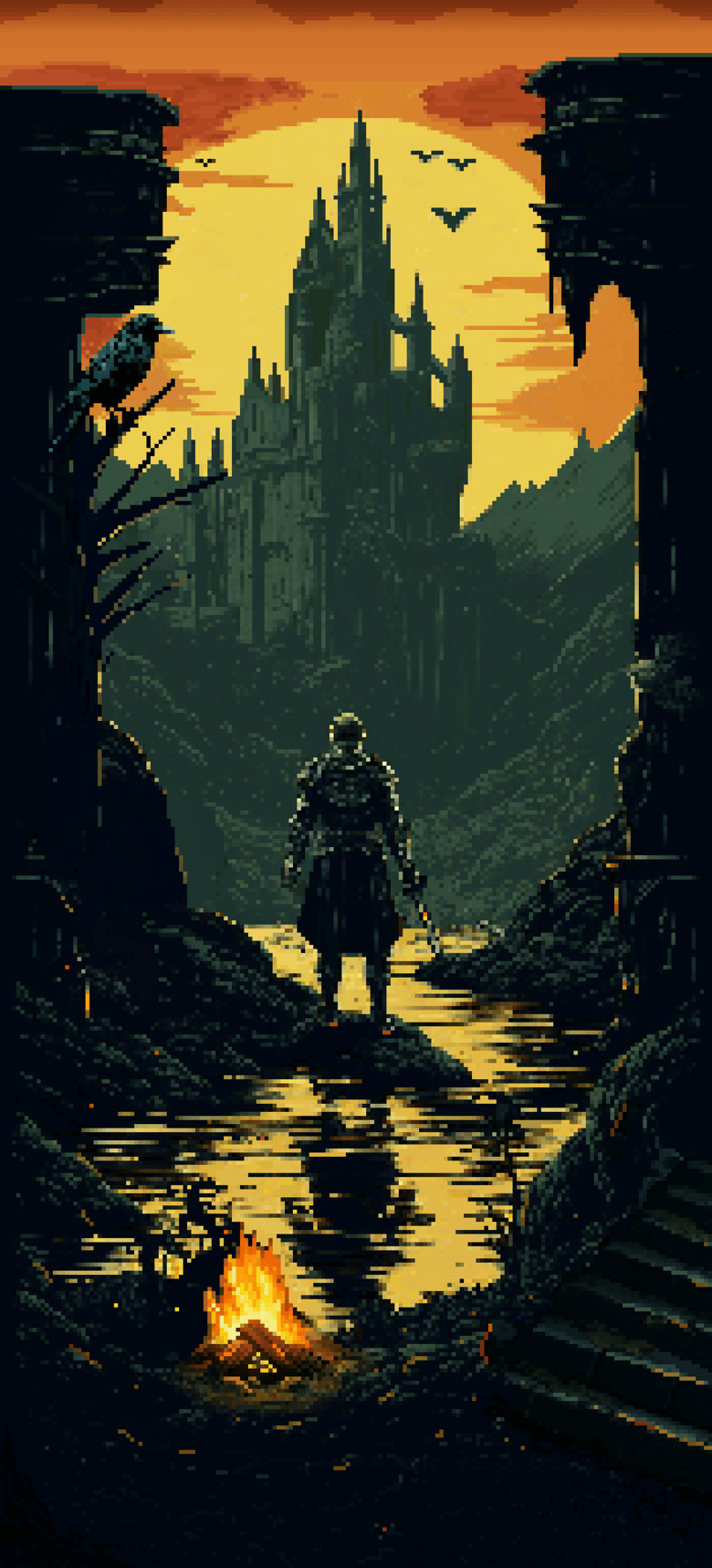 Dark Souls Pixel Wallpapers - Top Free Dark Souls Pixel Backgrounds ...