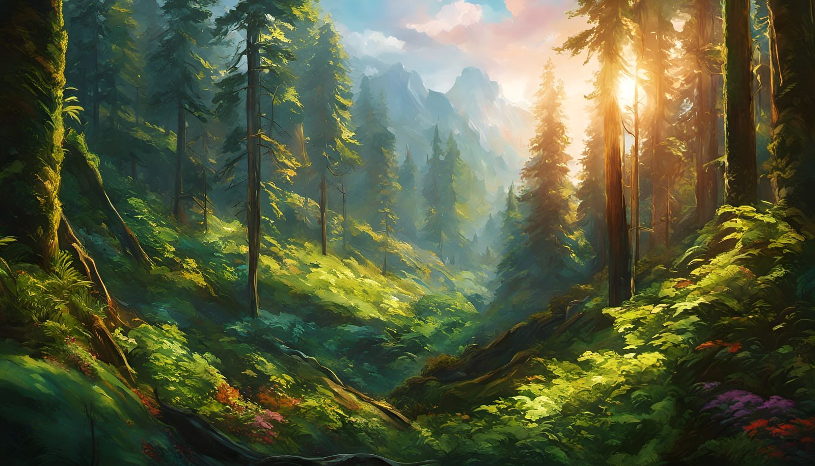 Lush Forest Wallpapers - Top Free Lush Forest Backgrounds - WallpaperAccess