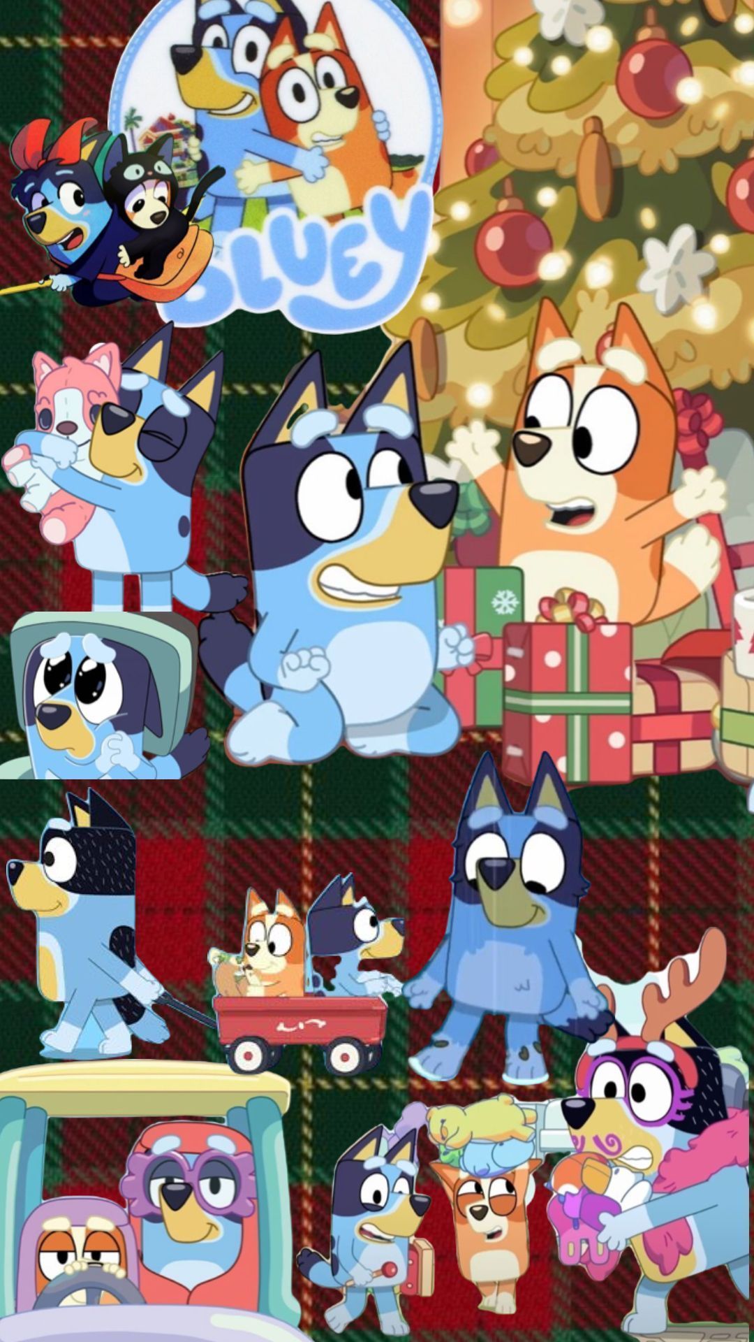 Bluey Christmas Wallpapers - Top Free Bluey Christmas Backgrounds ...