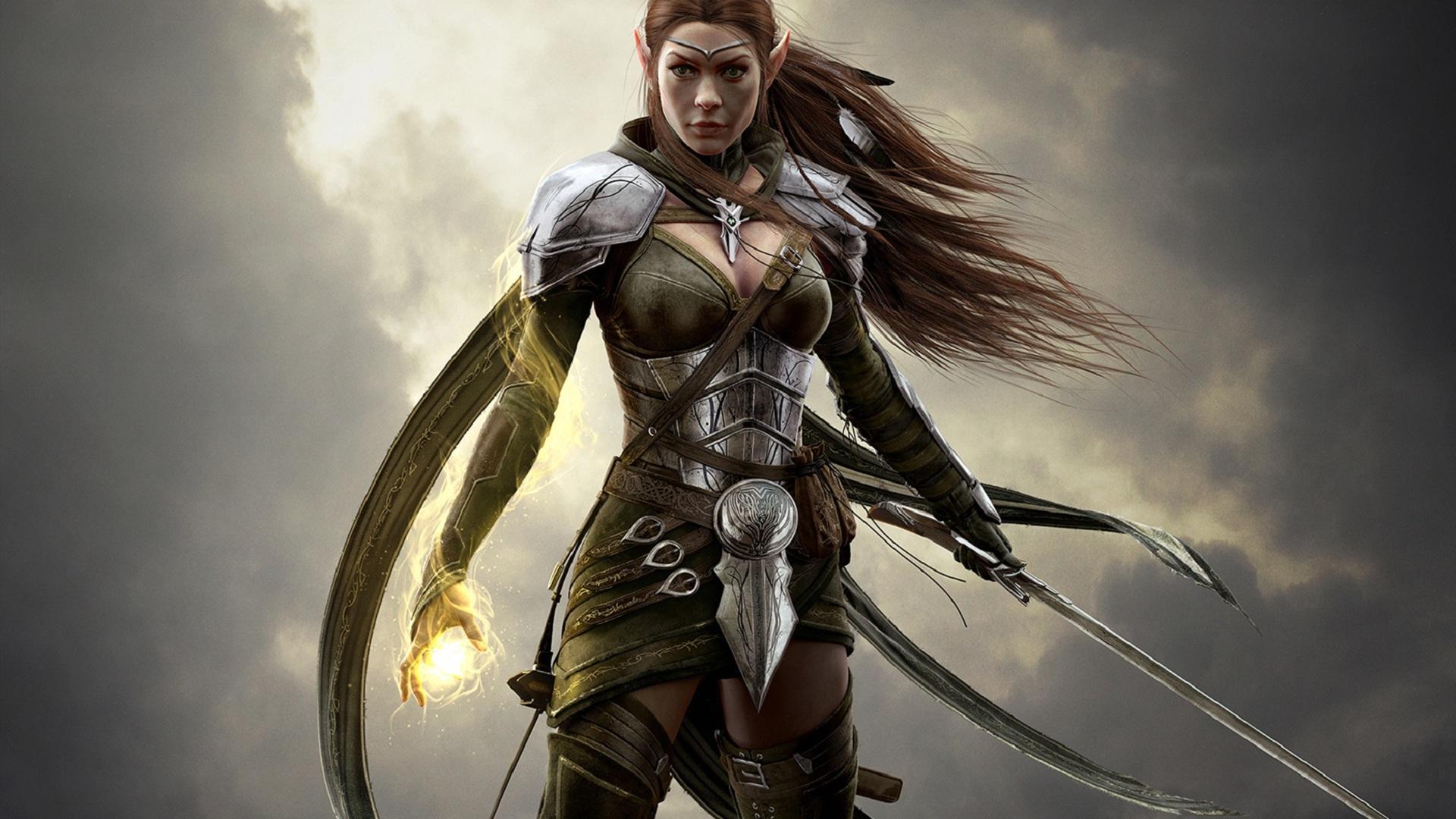Warrior Girl Wallpapers - Top Free Warrior Girl Backgrounds ...
