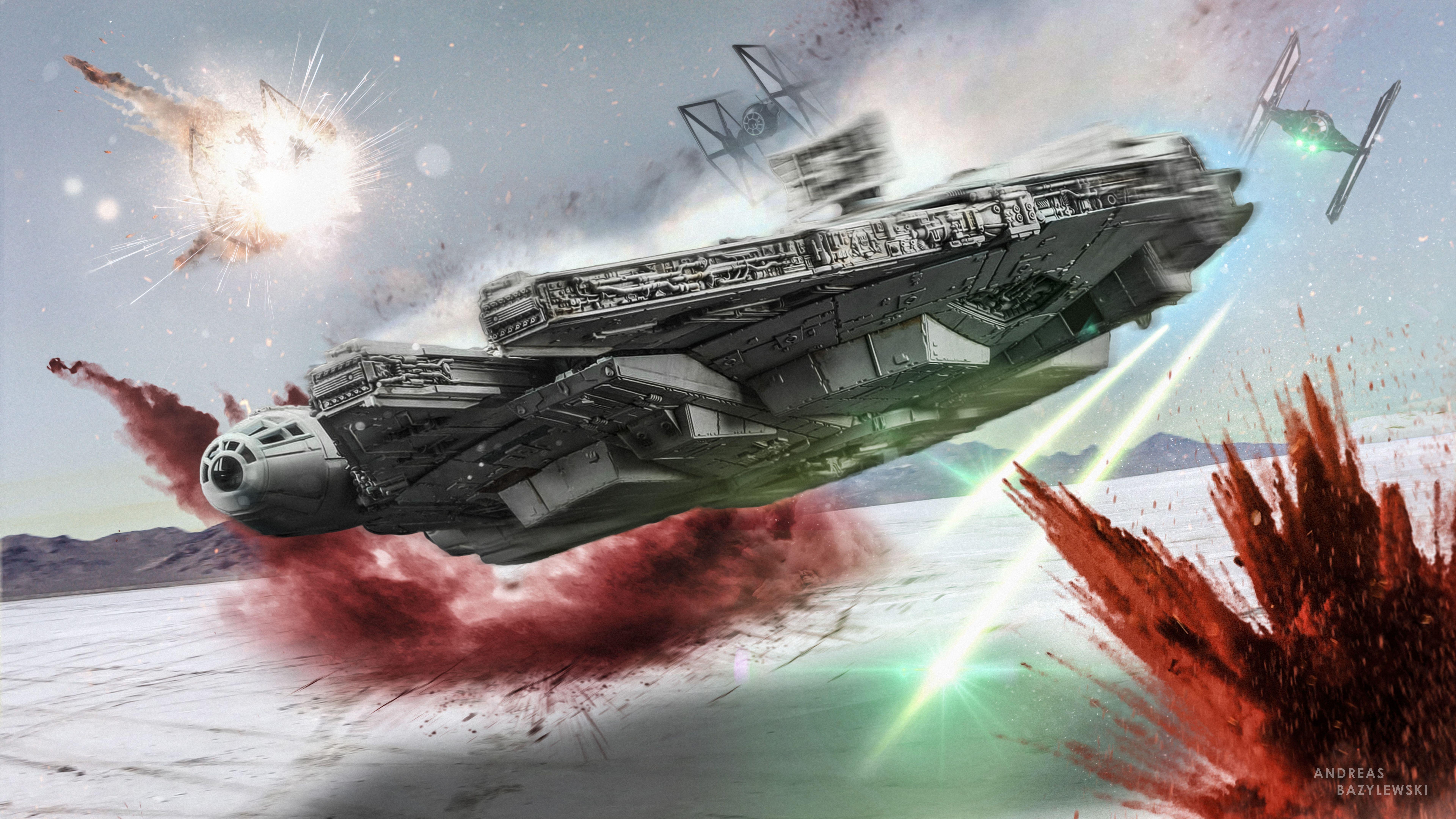 Millennium Falcon Wallpapers - Top Free Millennium Falcon Backgrounds ...