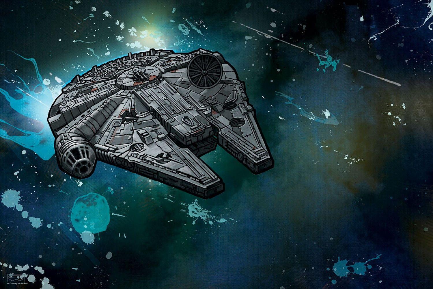 Millenium Falcon Wallpapers - Top Free Millenium Falcon Backgrounds ...