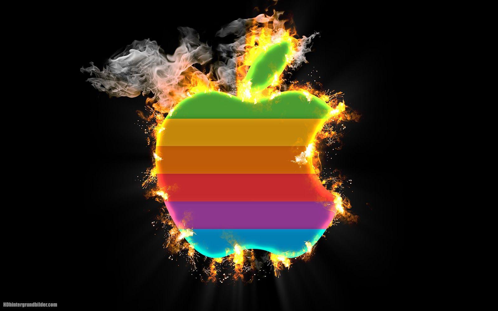 Colorful Apple Logo Wallpapers - Top Free Colorful Apple Logo ...