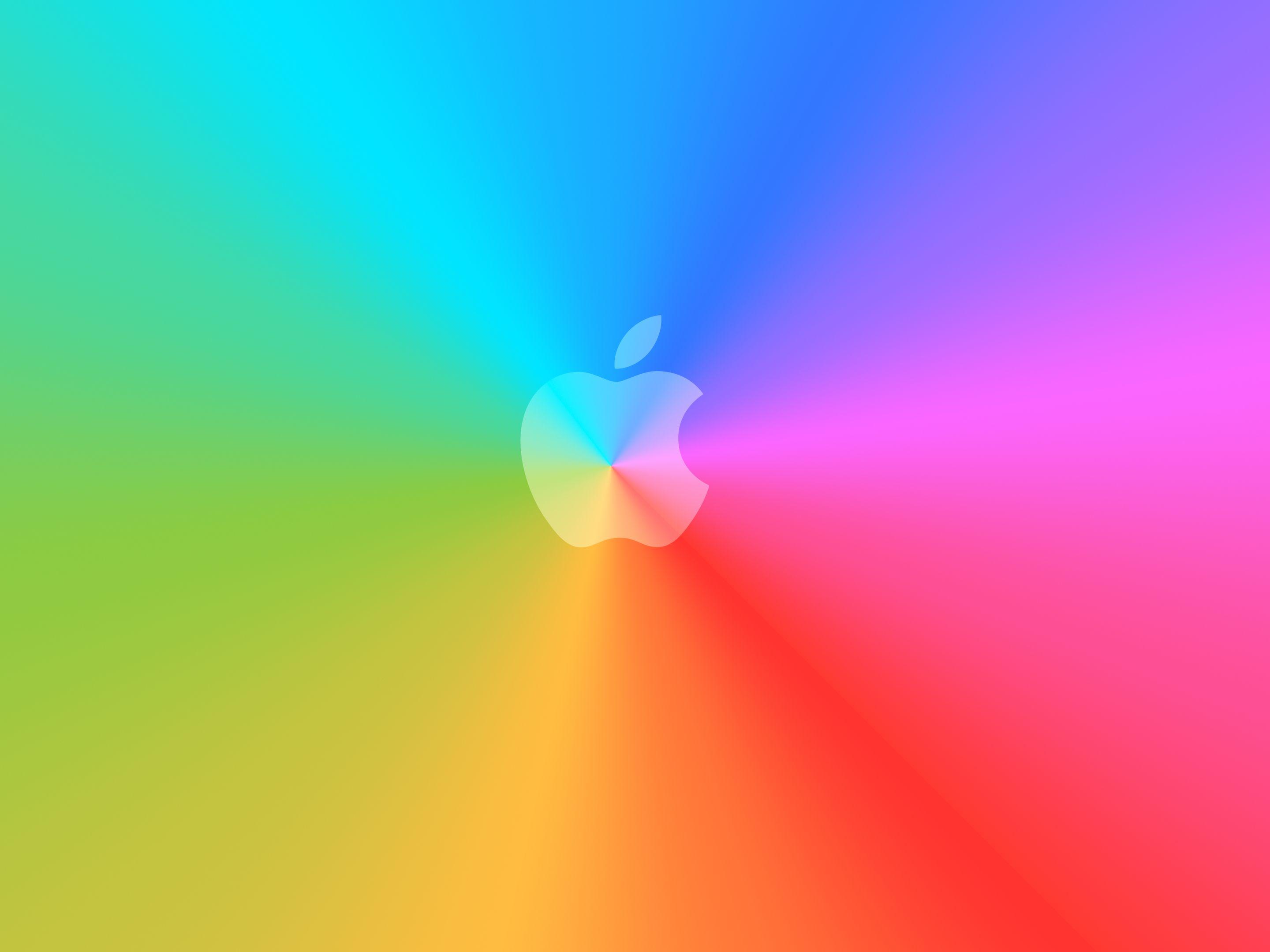 Colorful Apple Logo Wallpapers - Top Free Colorful Apple Logo ...