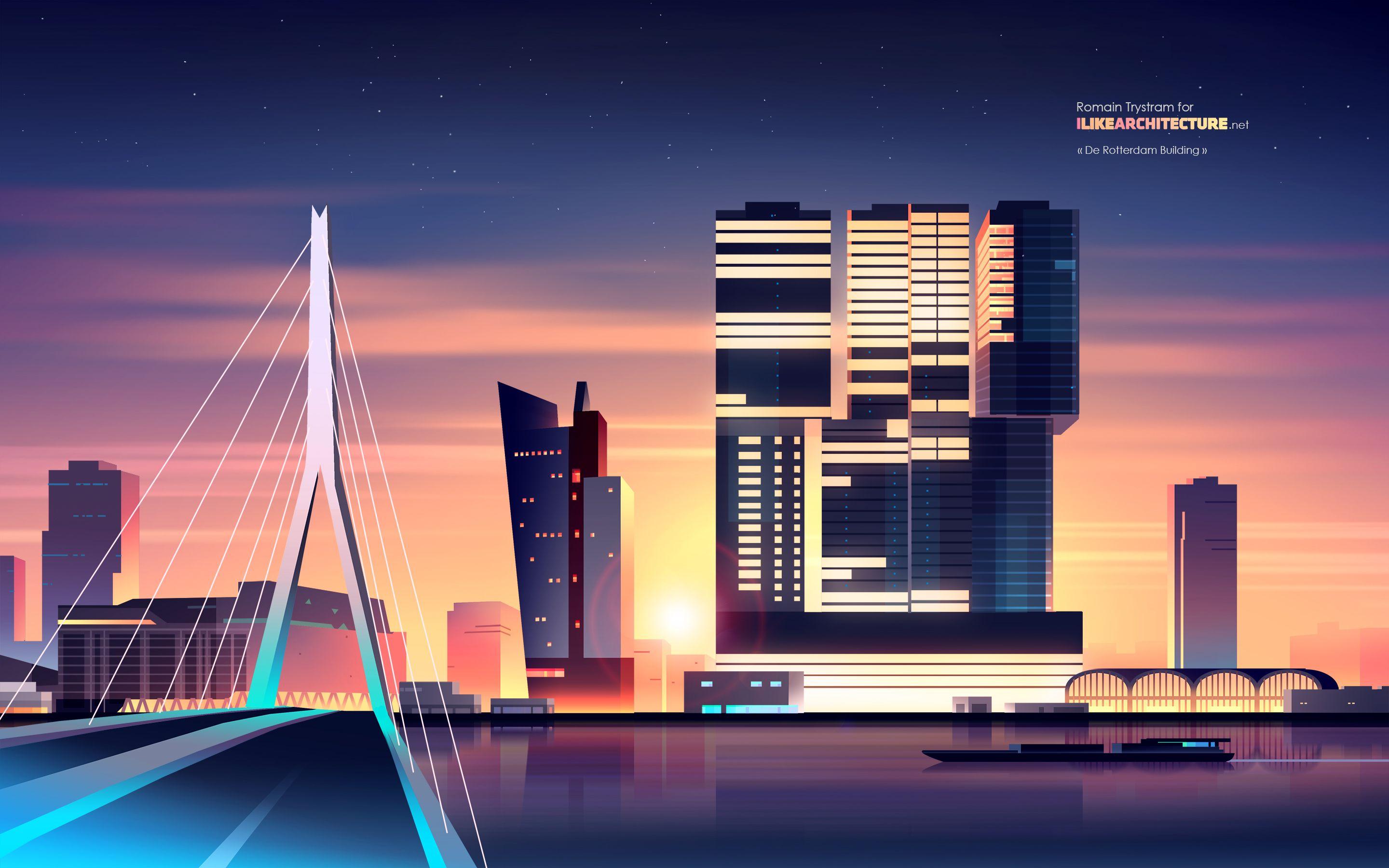 Rotterdam Wallpapers - Top Free Rotterdam Backgrounds - WallpaperAccess