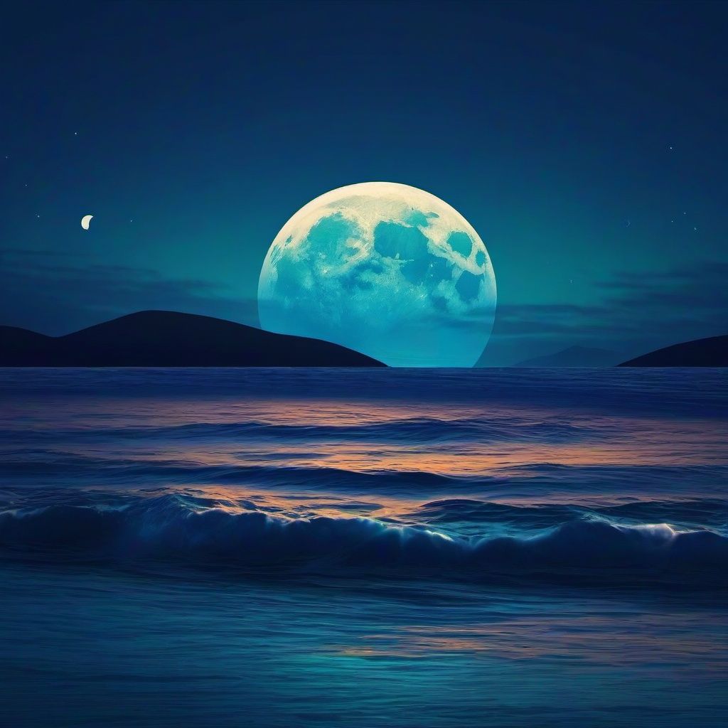 Moon and Ocean Wallpapers - Top Free Moon and Ocean Backgrounds ...