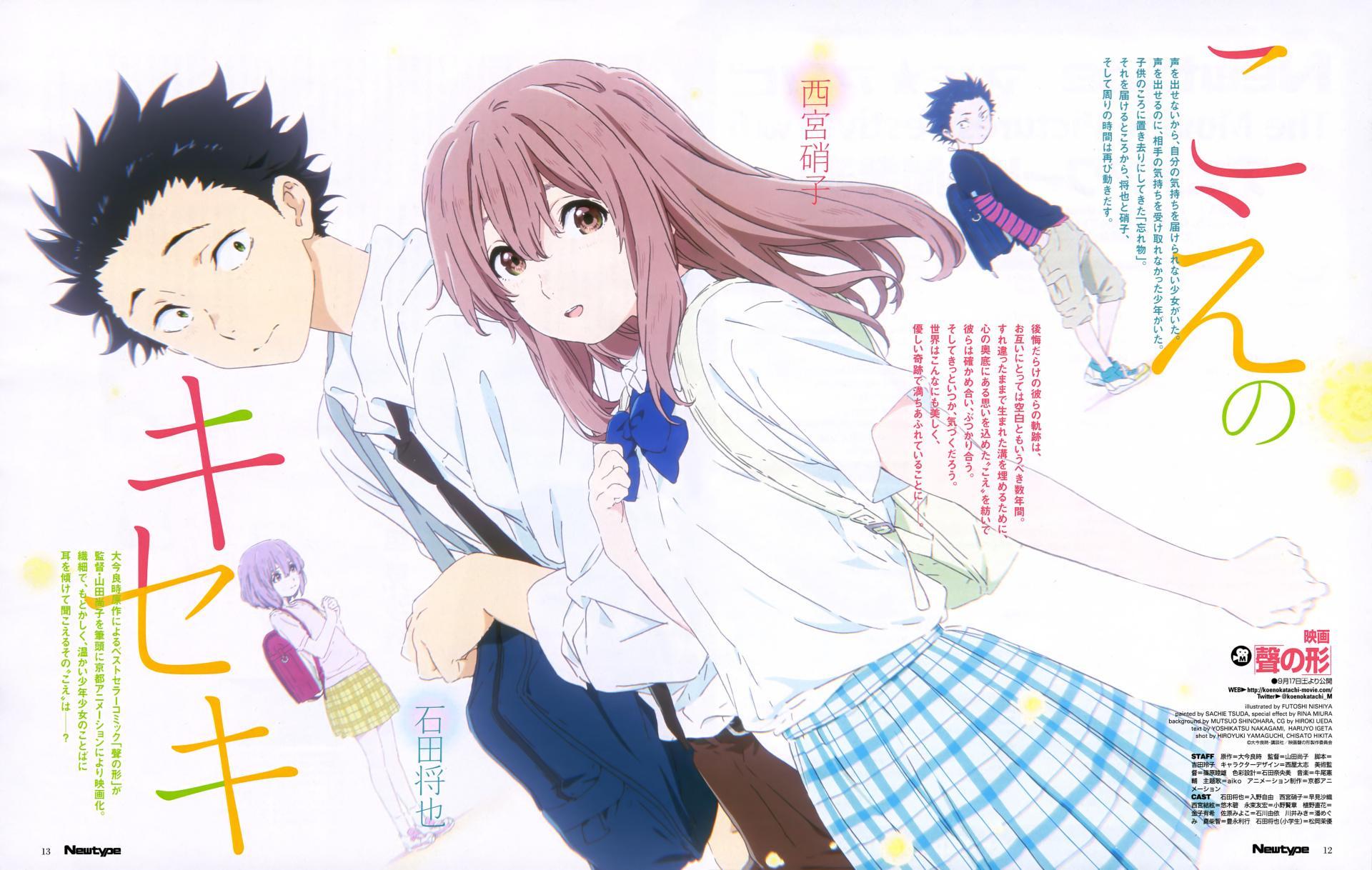 Koe No Katachi Wallpapers - Top Free Koe No Katachi Backgrounds ...