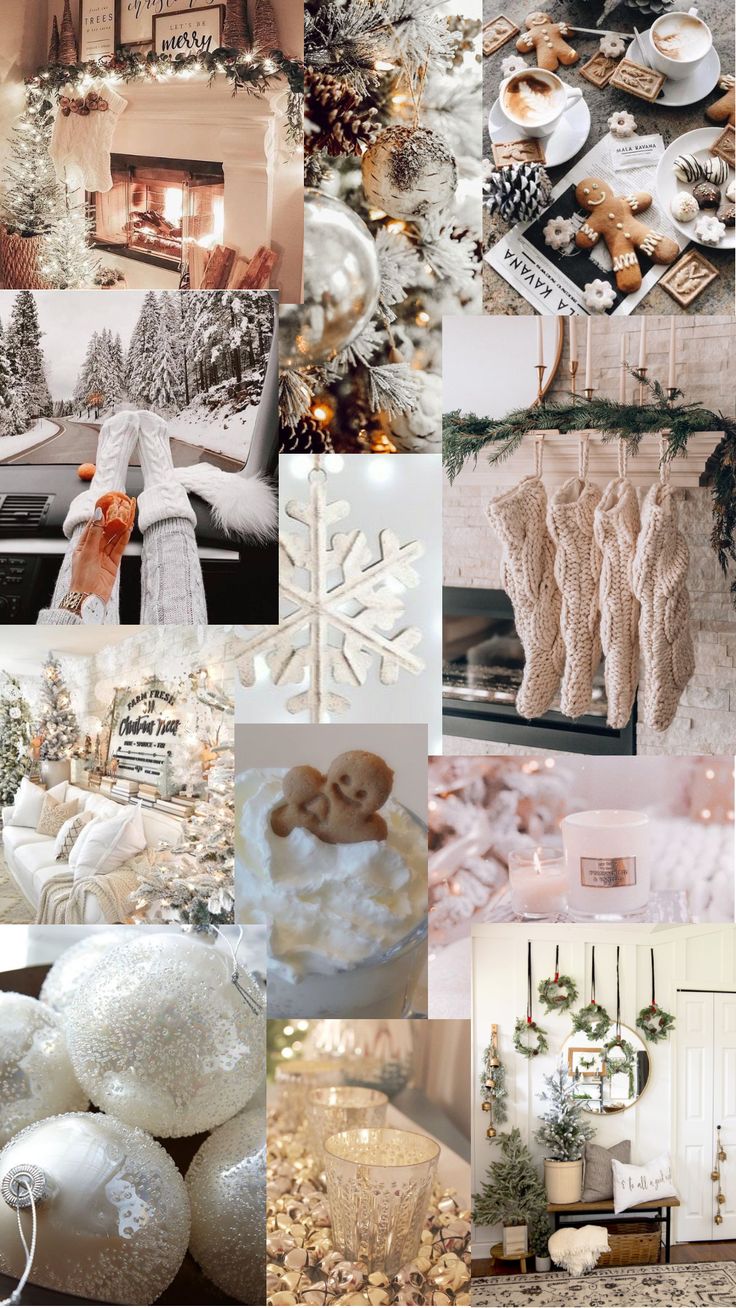Preppy Christmas Collage Wallpapers - Top Free Preppy Christmas Collage ...