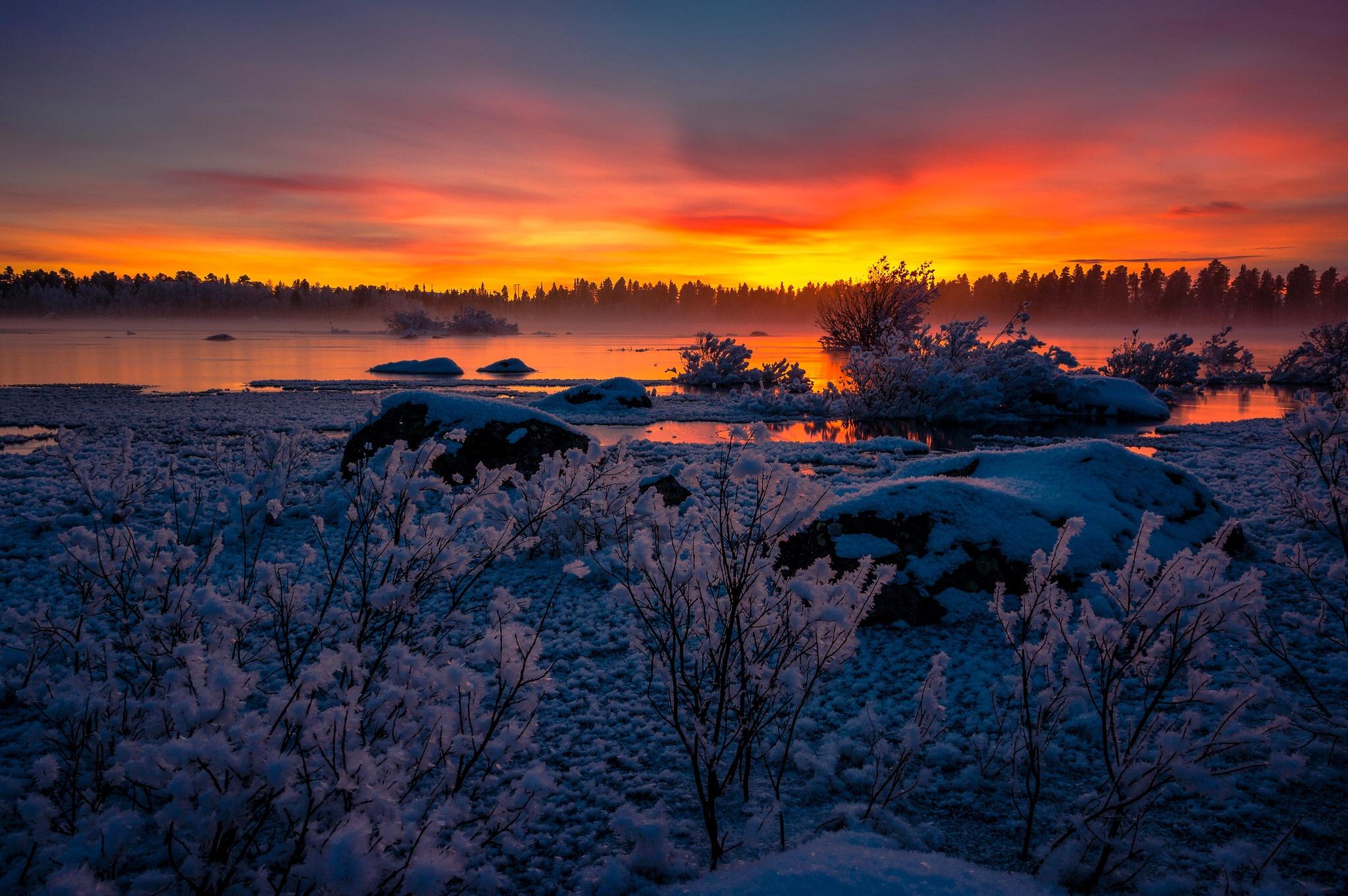 Snow Sunset Wallpapers - Top Free Snow Sunset Backgrounds - WallpaperAccess
