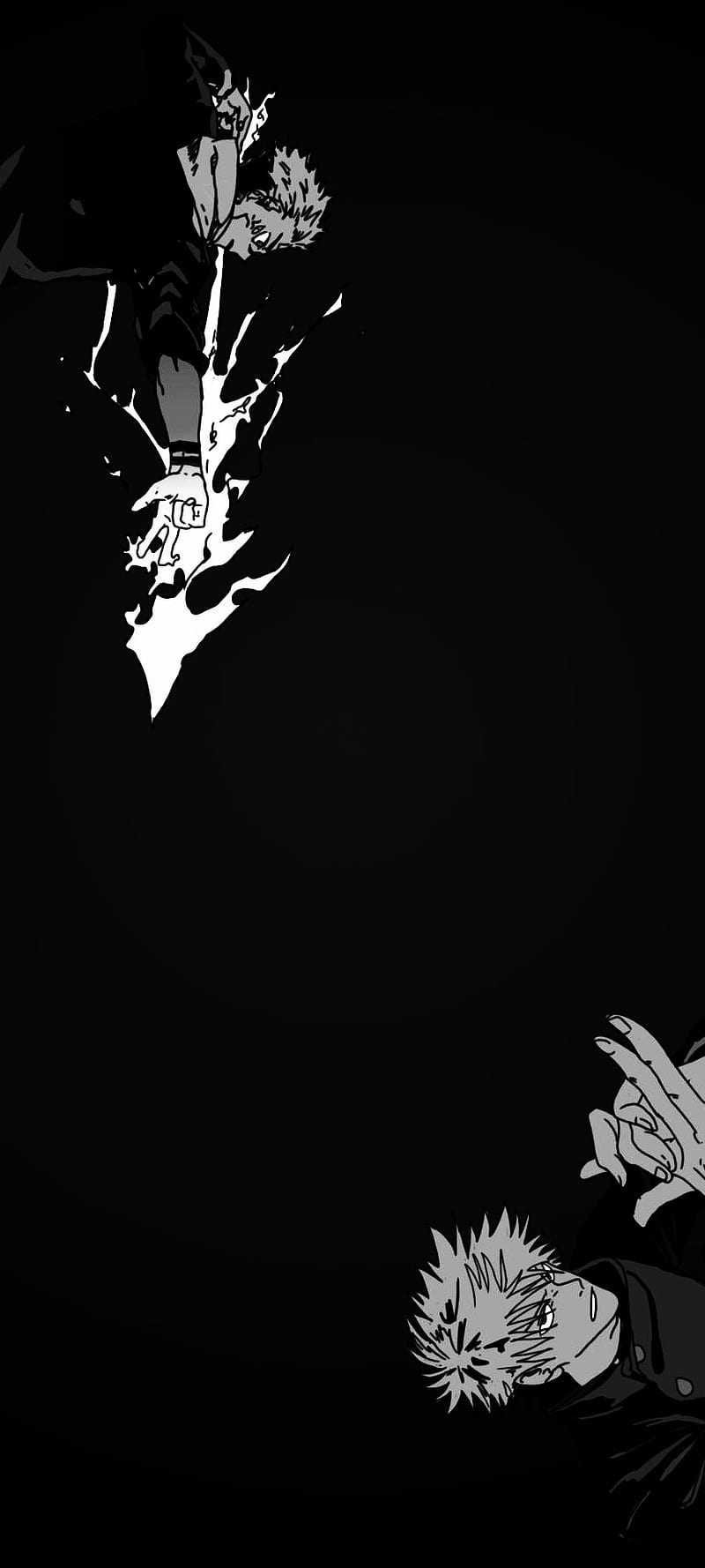 Sukuna Black and White Wallpapers - Top Free Sukuna Black and White ...