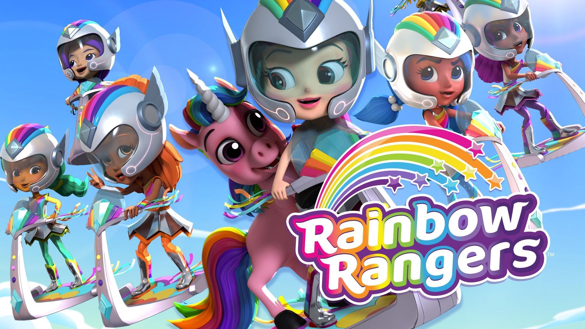 Rainbow Rangers Wallpapers - Top Free Rainbow Rangers Backgrounds ...