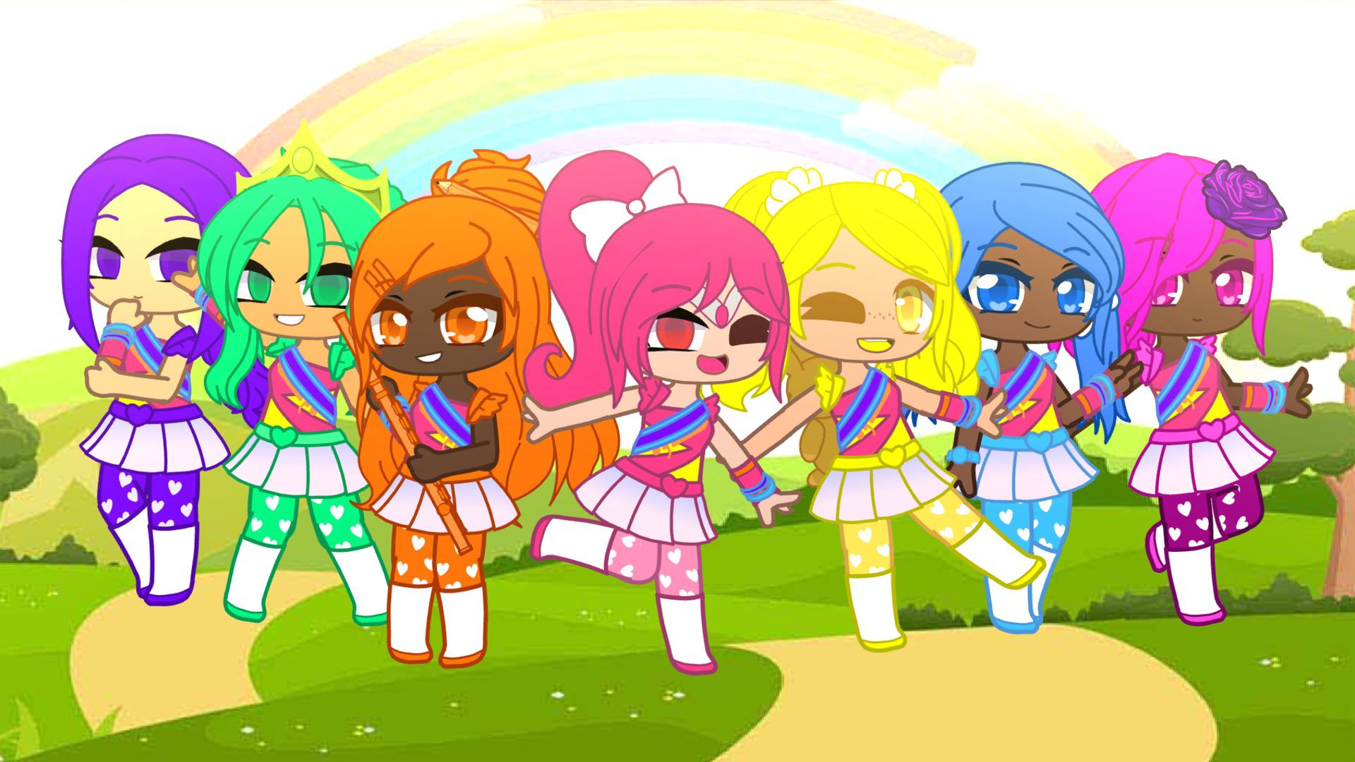 Rainbow Rangers Wallpapers - Top Free Rainbow Rangers Backgrounds - WallpaperAccess