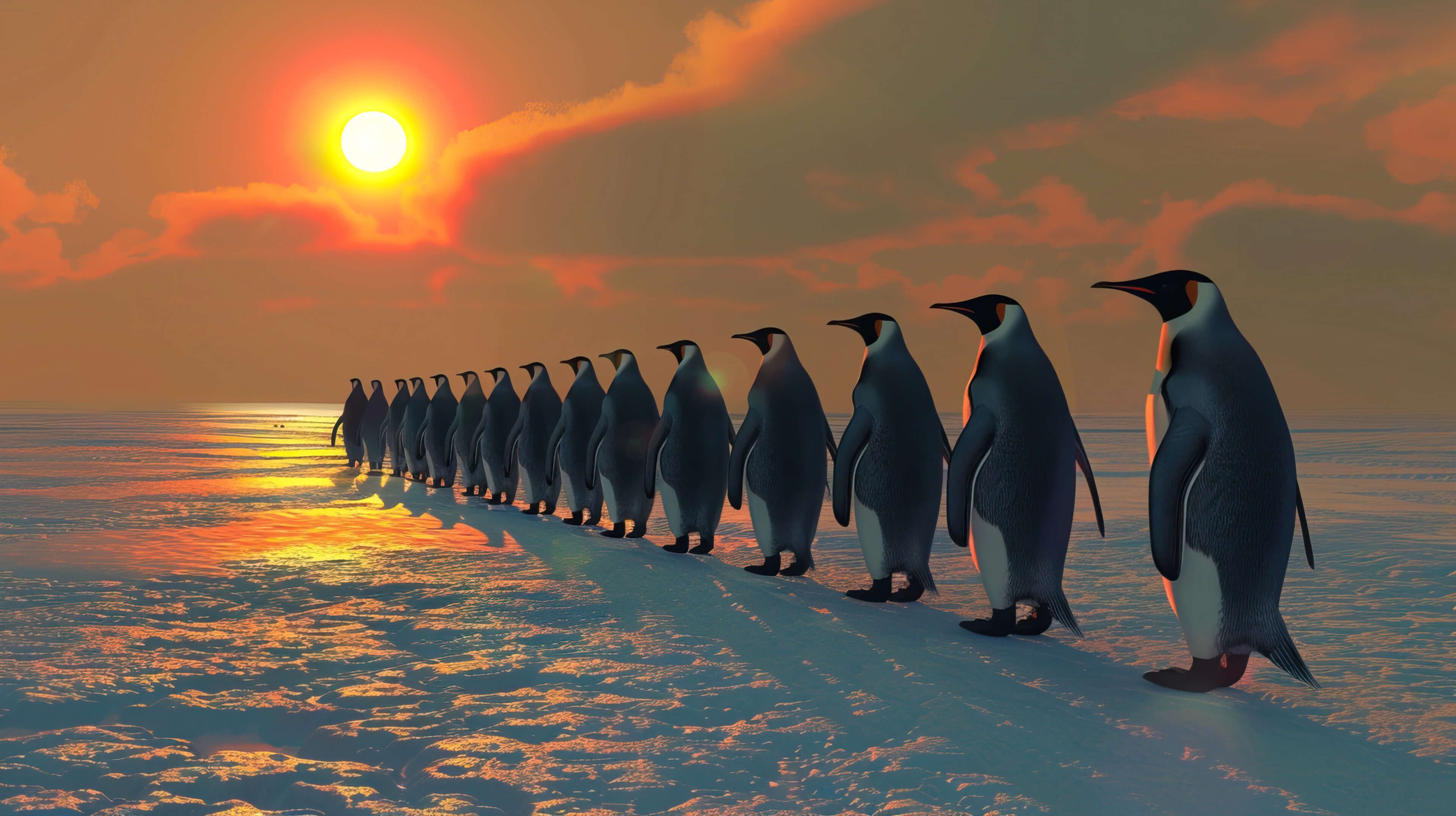 Emperor Penguin Wallpapers - Top Free Emperor Penguin Backgrounds ...