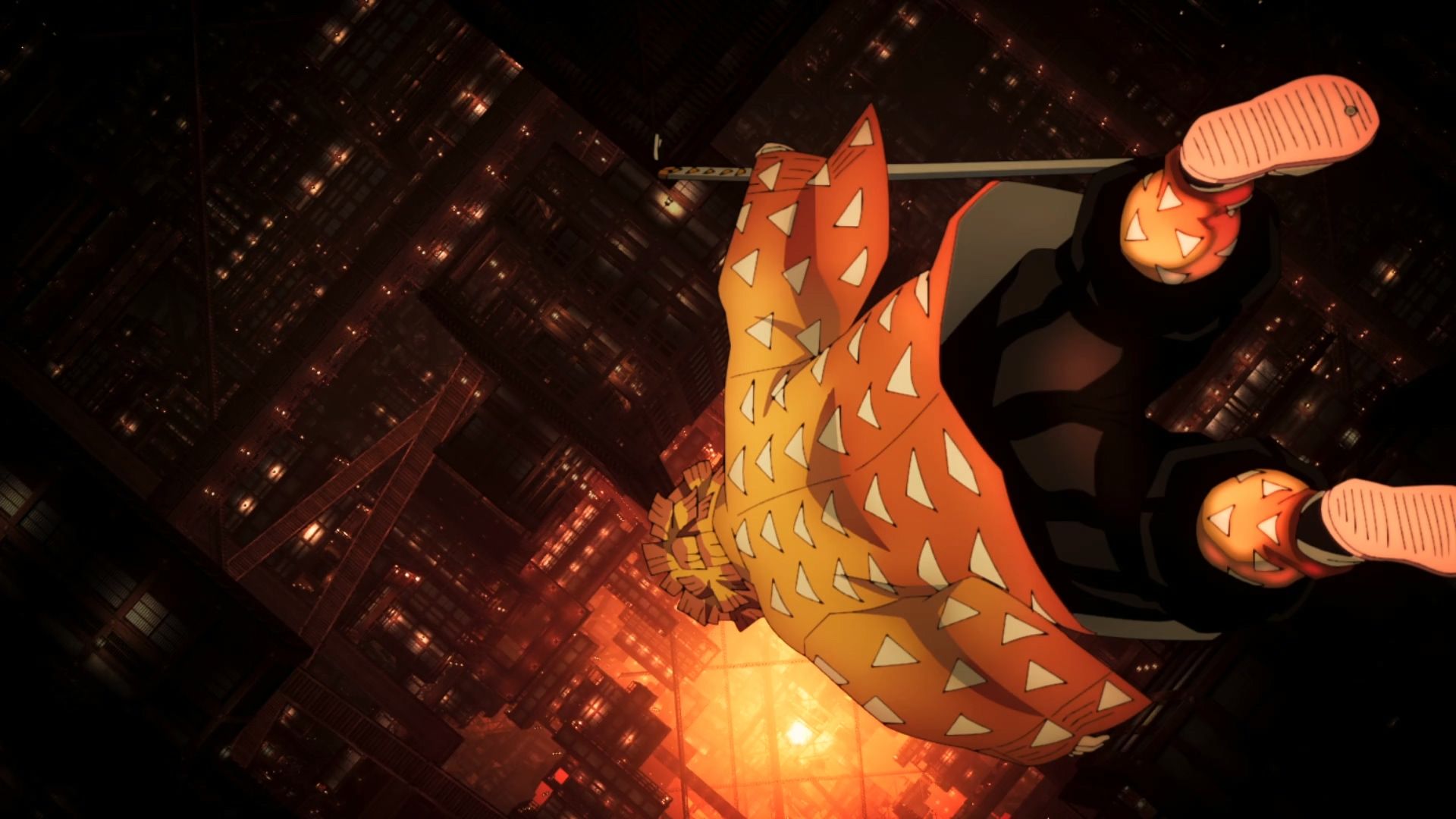 Zenitsu Infinity Castle Wallpapers - Top Free Zenitsu Infinity Castle ...