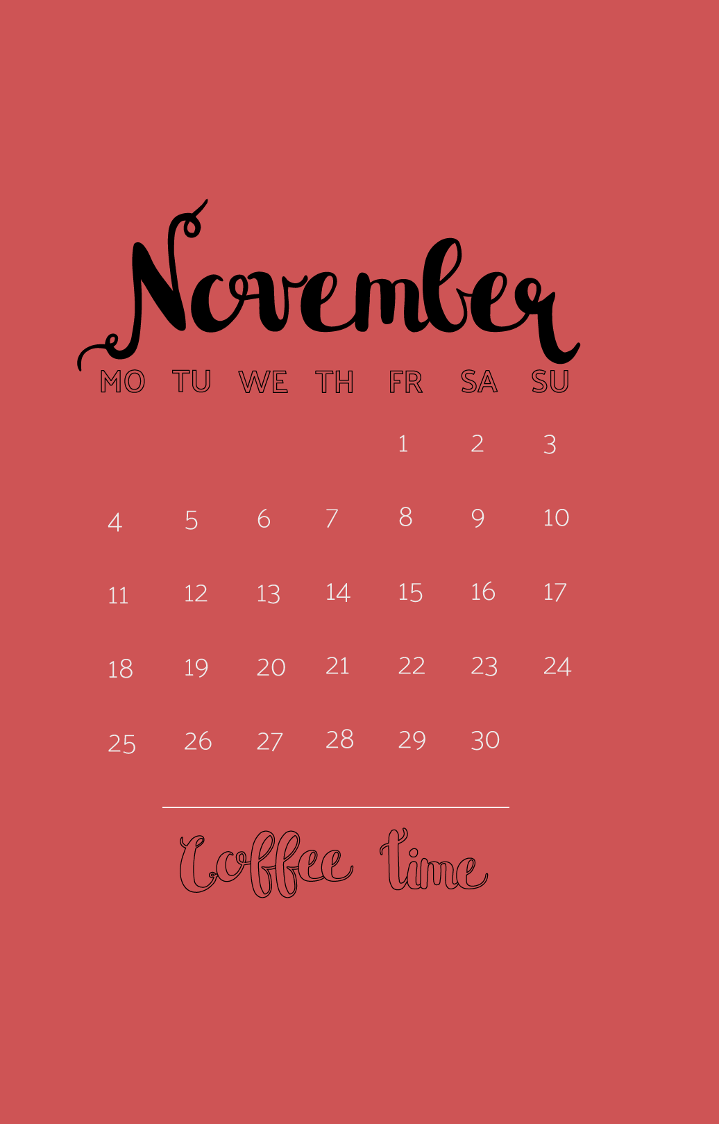 November 2019 Calendar Wallpapers - Top Free November 2019 Calendar ...