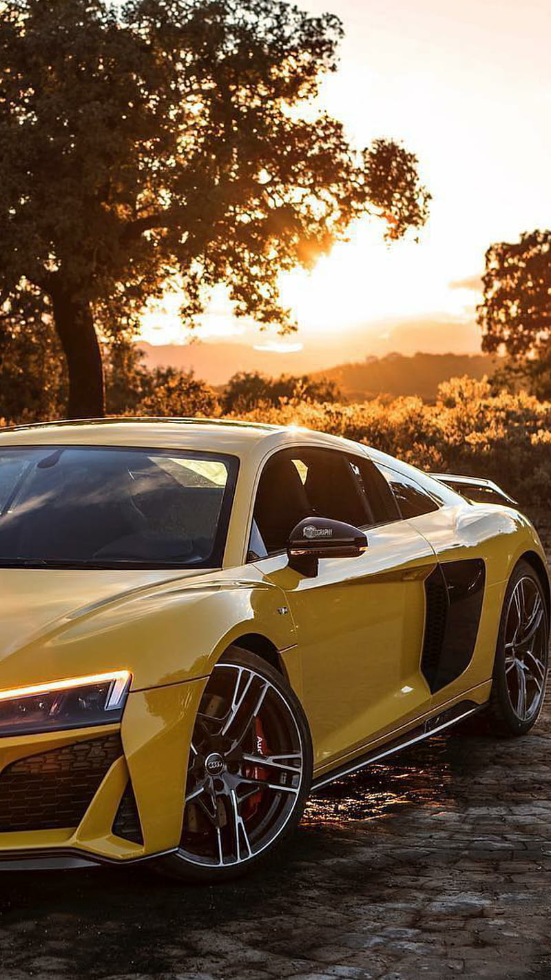 Audi R8 Yellow Wallpapers - Top Free Audi R8 Yellow Backgrounds ...
