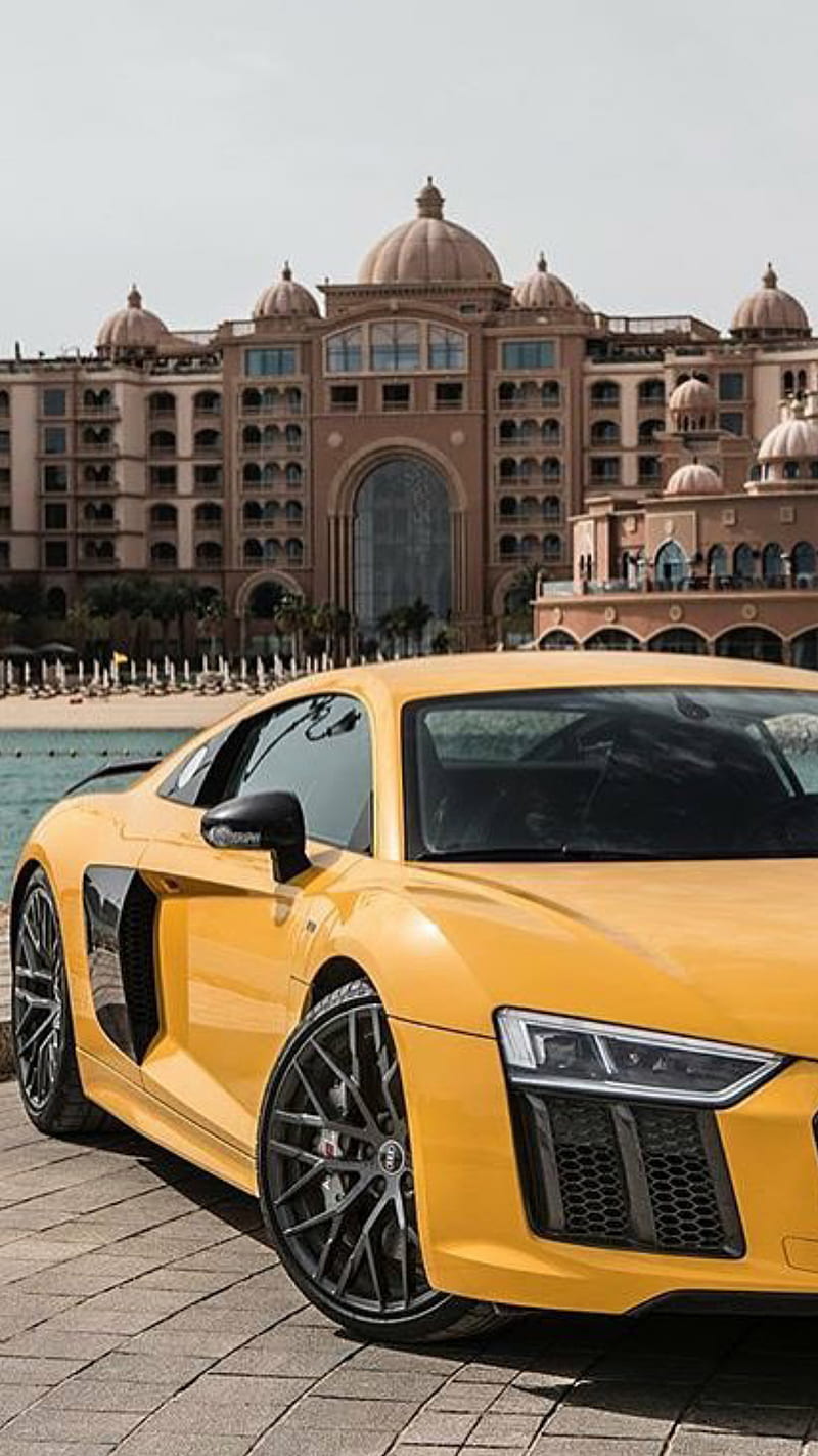 Audi R8 Yellow Wallpapers - Top Free Audi R8 Yellow Backgrounds ...