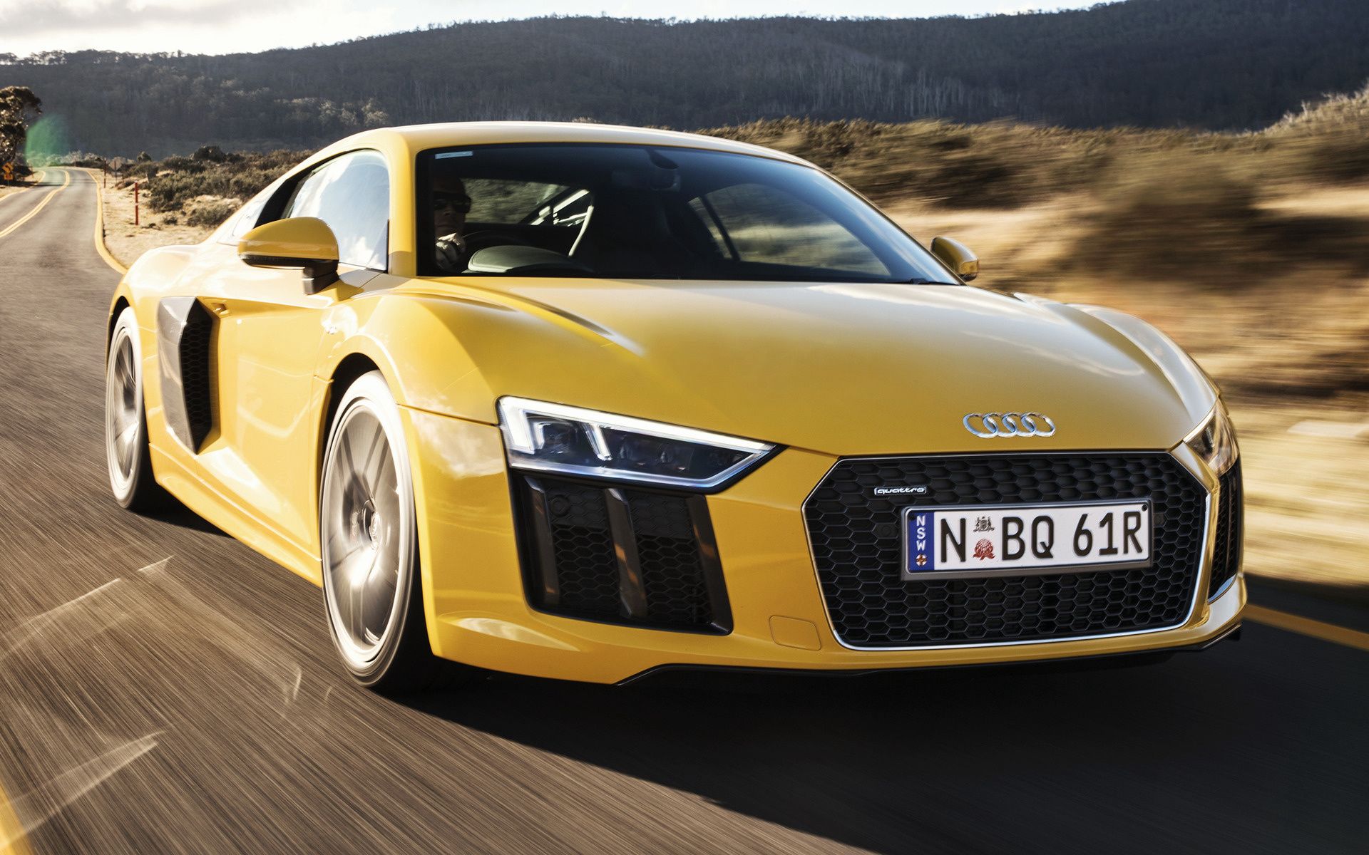 Audi R8 Yellow Wallpapers - Top Free Audi R8 Yellow Backgrounds ...
