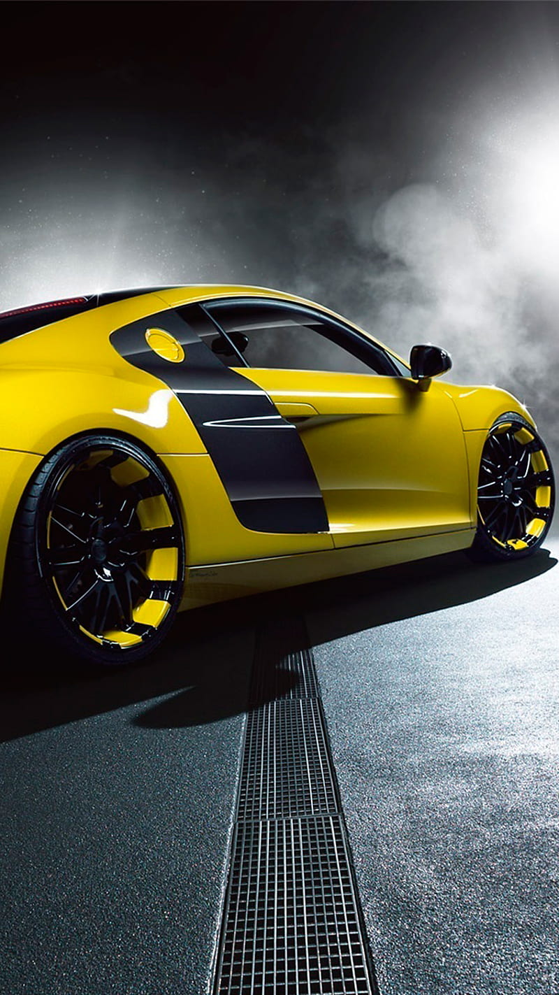 Audi R8 Yellow Wallpapers - Top Free Audi R8 Yellow Backgrounds ...