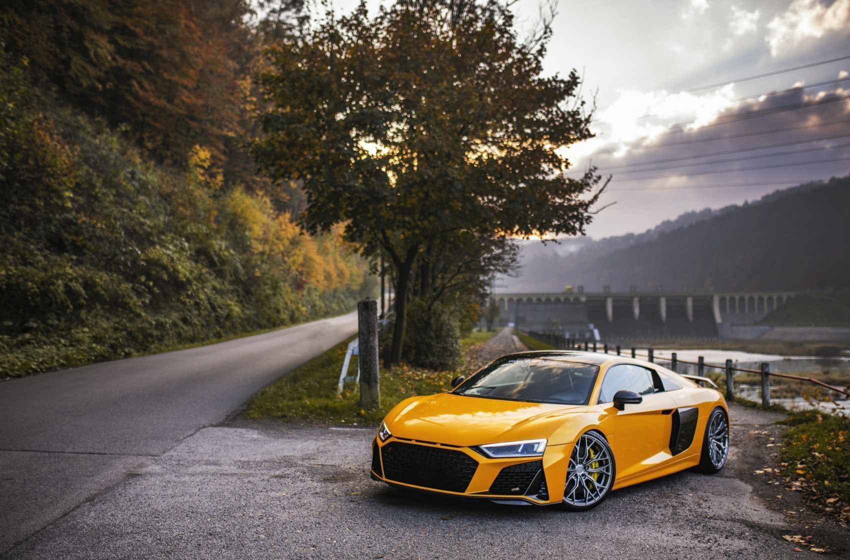 Audi R8 Yellow Wallpapers - Top Free Audi R8 Yellow Backgrounds ...