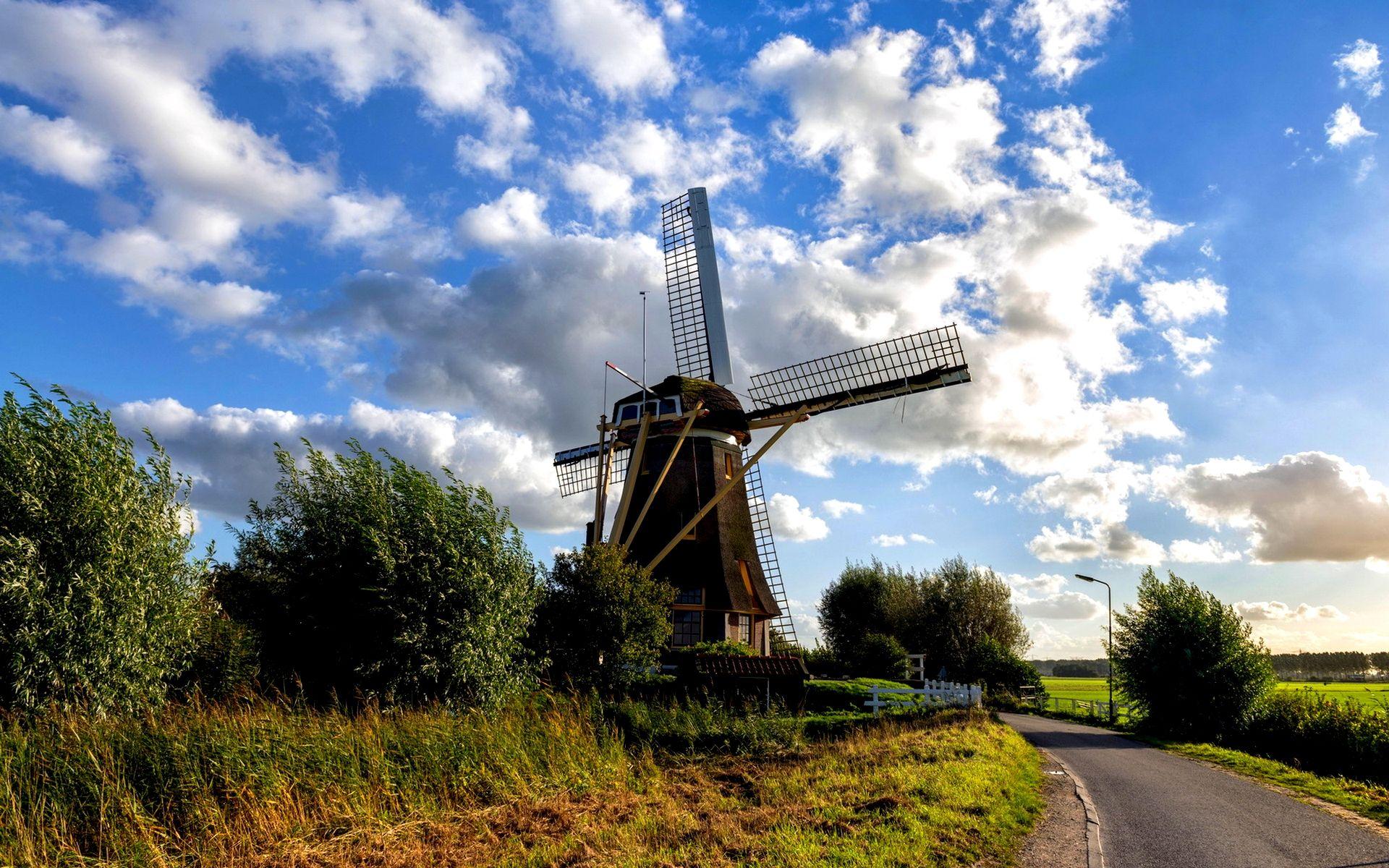Windmill Wallpapers - Top Free Windmill Backgrounds - WallpaperAccess