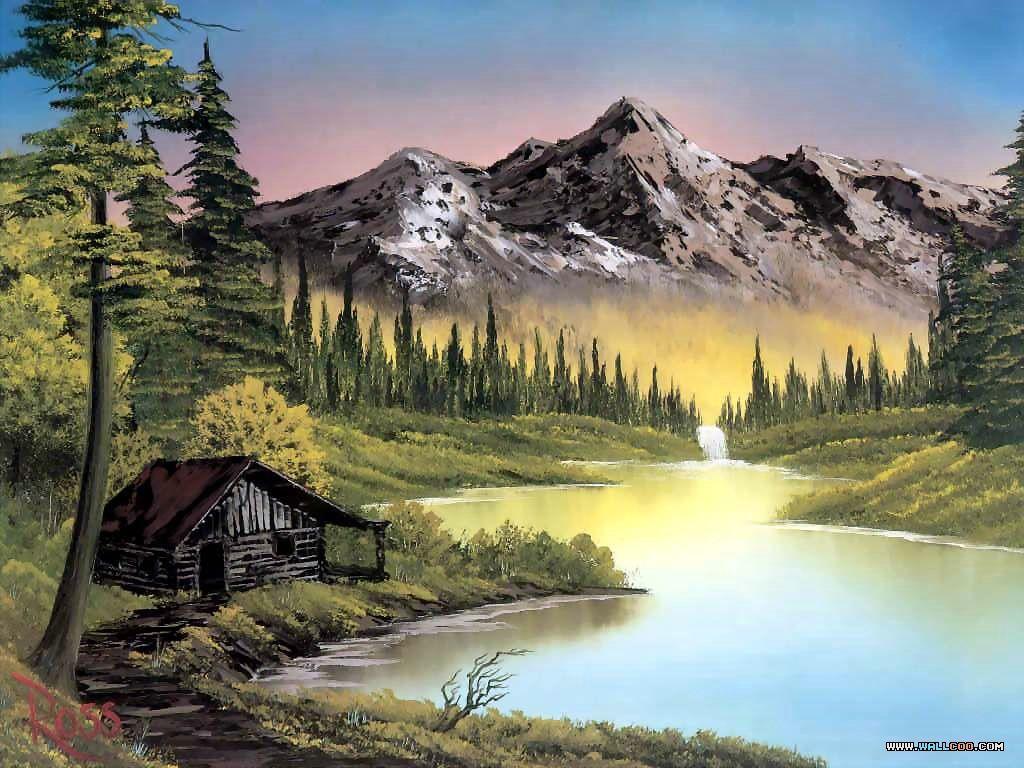 Bob Ross Wallpapers - Top Free Bob Ross Backgrounds - WallpaperAccess