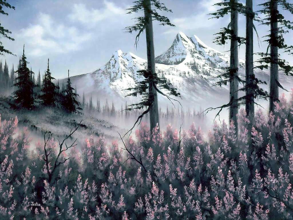 Bob Ross Wallpapers - Top Free Bob Ross Backgrounds - WallpaperAccess