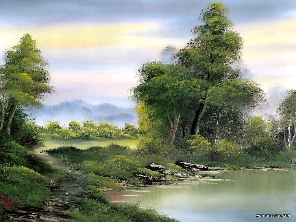 Bob Ross Wallpapers - Top Free Bob Ross Backgrounds - WallpaperAccess