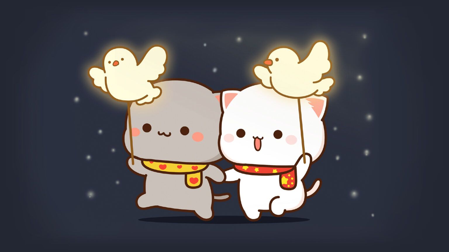 Peach Cat Wallpapers - Top Free Peach Cat Backgrounds - WallpaperAccess