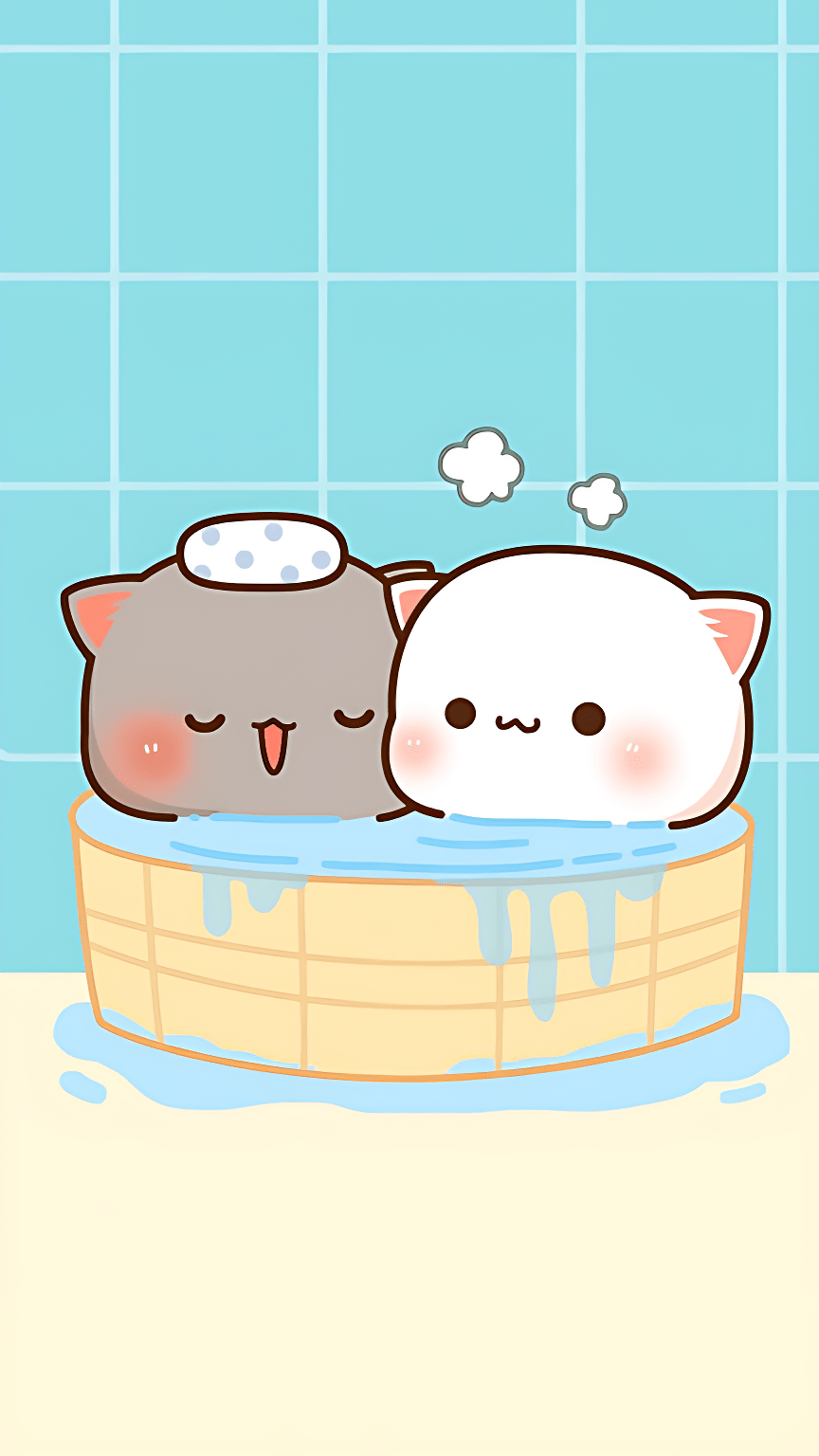 Peach Cat Wallpapers - Top Free Peach Cat Backgrounds - WallpaperAccess