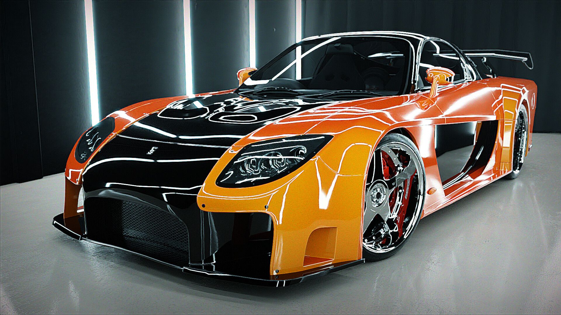 Mazda Rx7 Veilside Wallpapers - Top Free Mazda Rx7 Veilside Backgrounds - WallpaperAccess