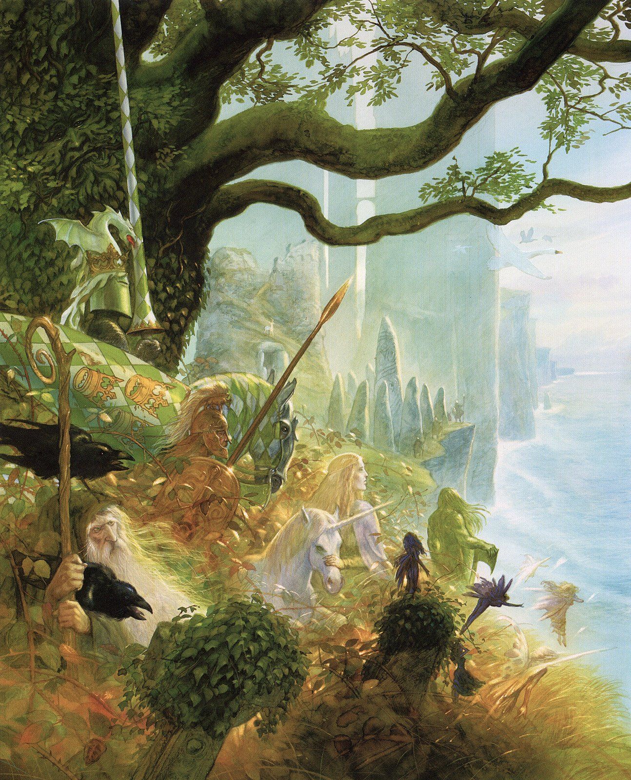 John Howe Wallpapers - Top Free John Howe Backgrounds - WallpaperAccess