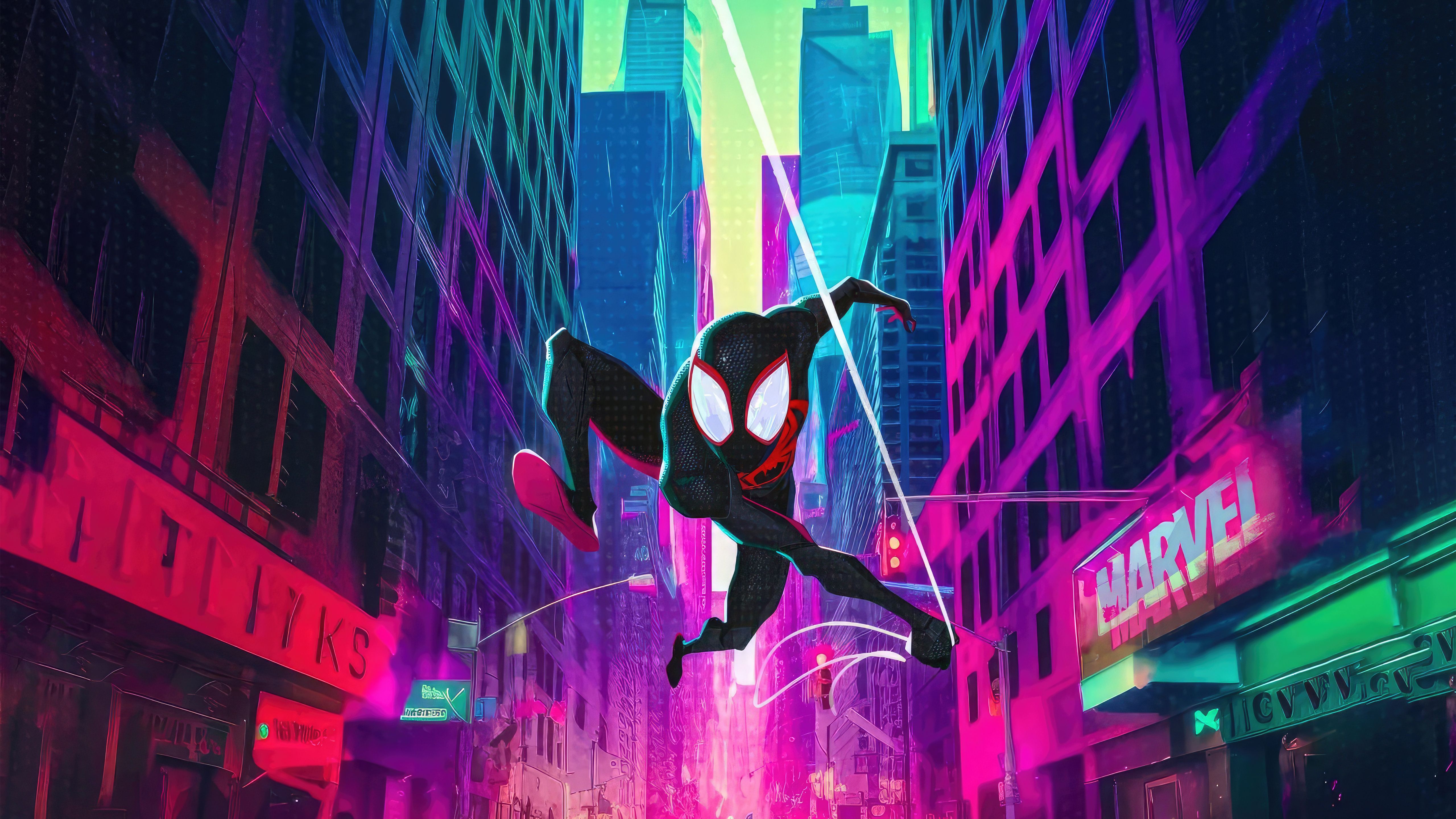 Across Spider Verse Wallpapers - Top Free Across Spider Verse Backgrounds - WallpaperAccess