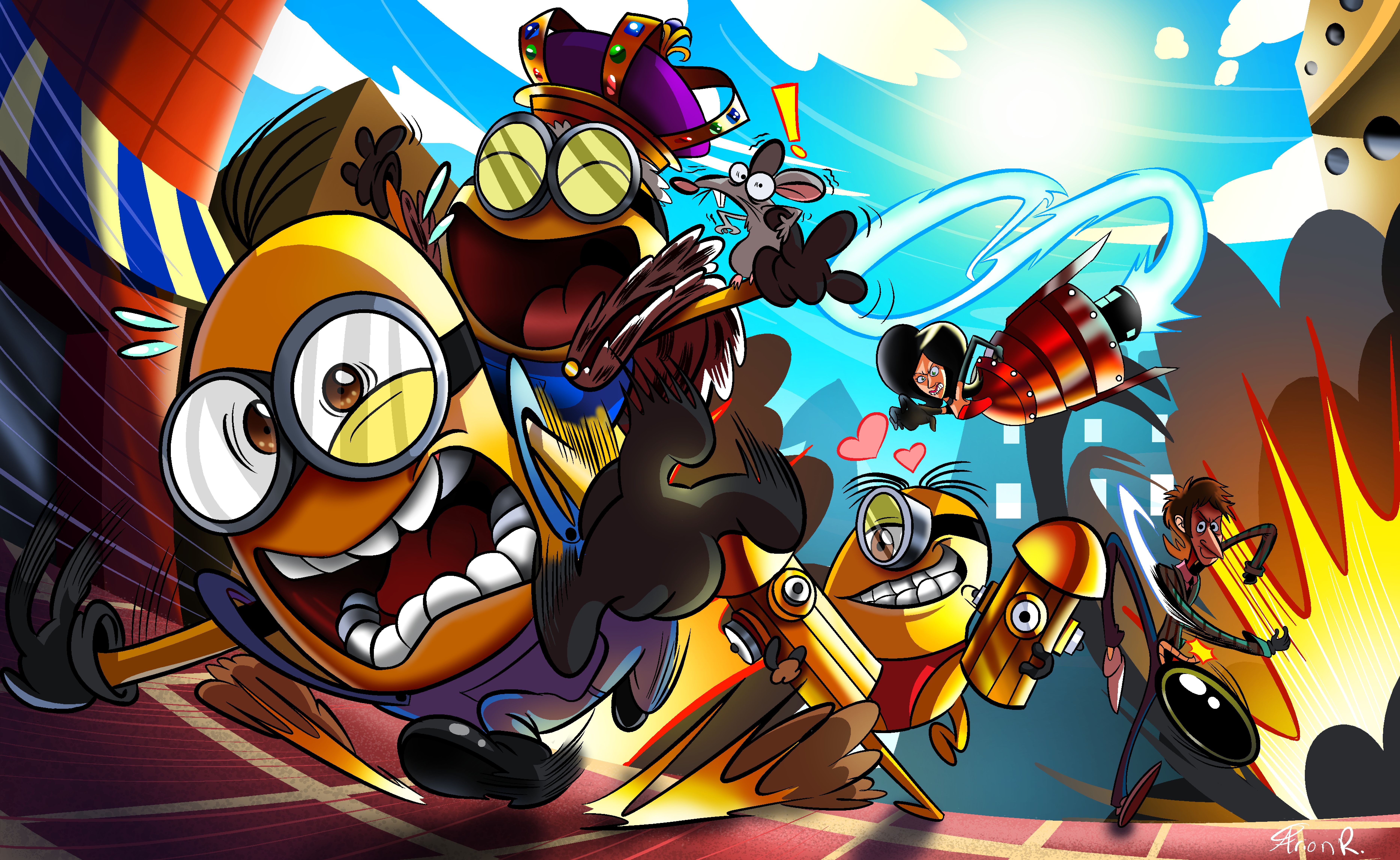 Minions 8K Wallpapers - Top Free Minions 8K Backgrounds - WallpaperAccess